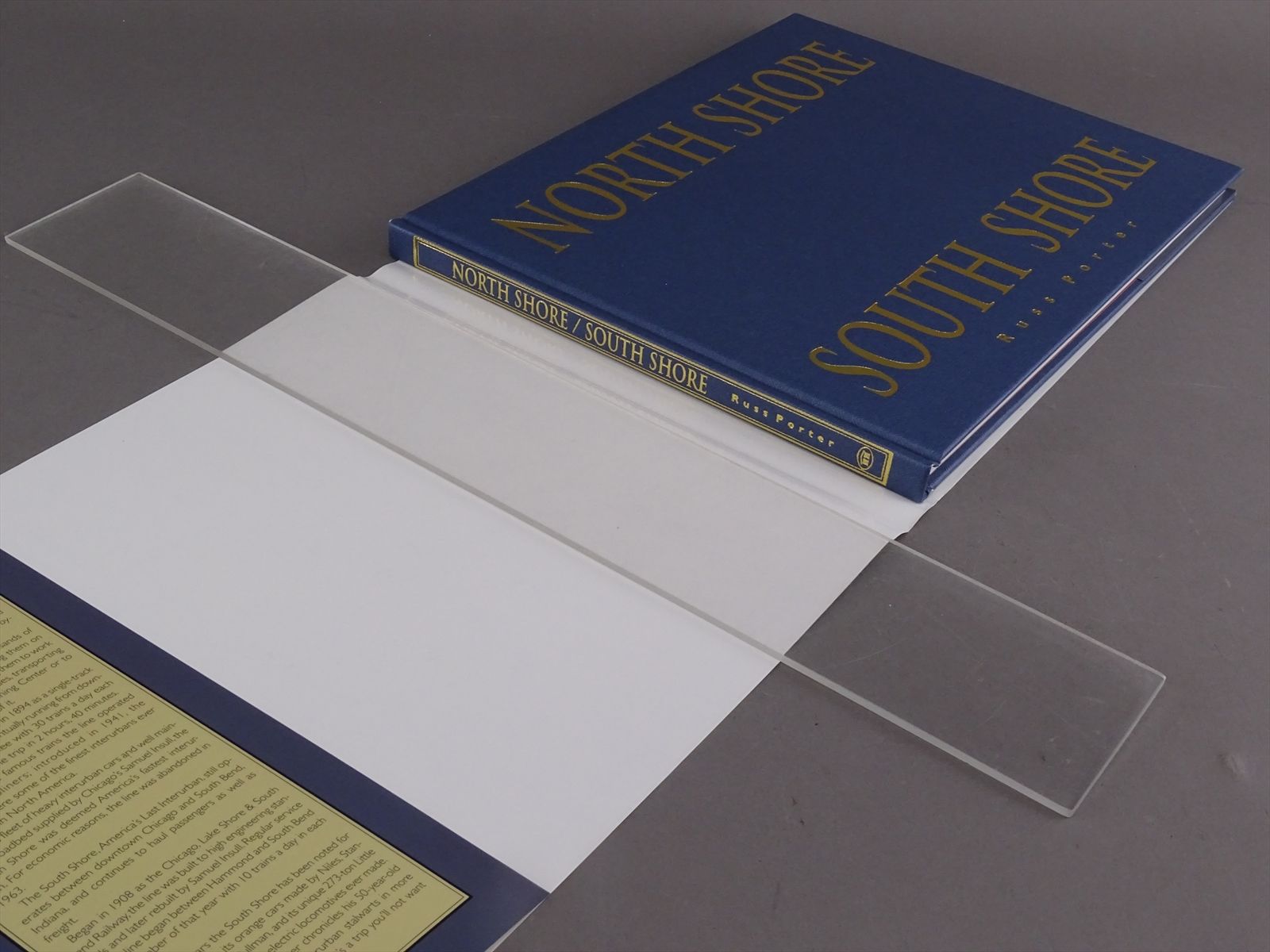 Railroad Book: North Shore South Shore - Russ Porter - 140 pages