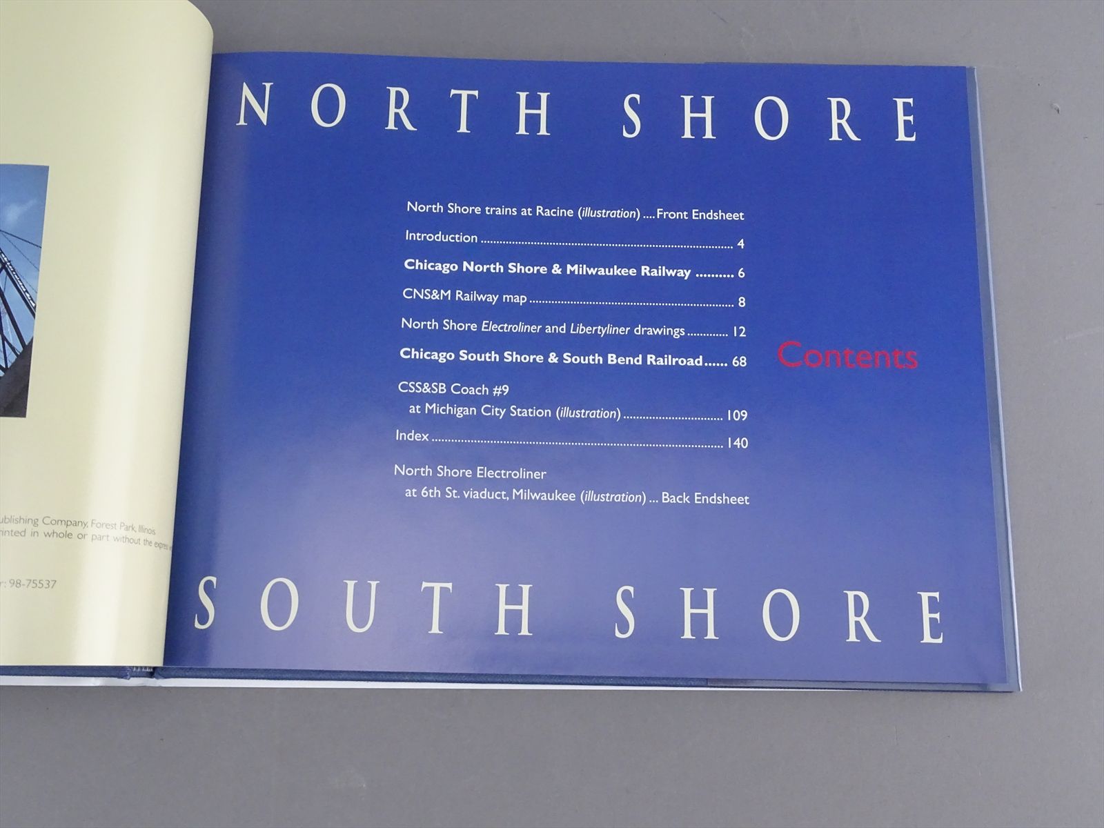 Railroad Book: North Shore South Shore - Russ Porter - 140 pages