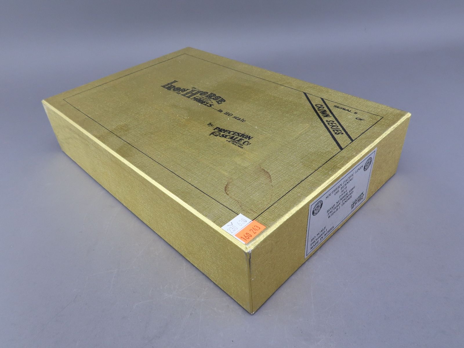 HO Brass Model - PSC 16832-1 SP Southern Pacific AC-9 Oil 2-8-8-4 #3801 ...