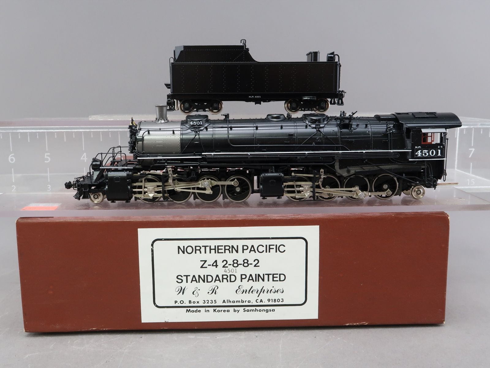 HO Brass Model - W&R NP Northern Pacific Z-4 2-8-8-2 Standard #4501 - F ...