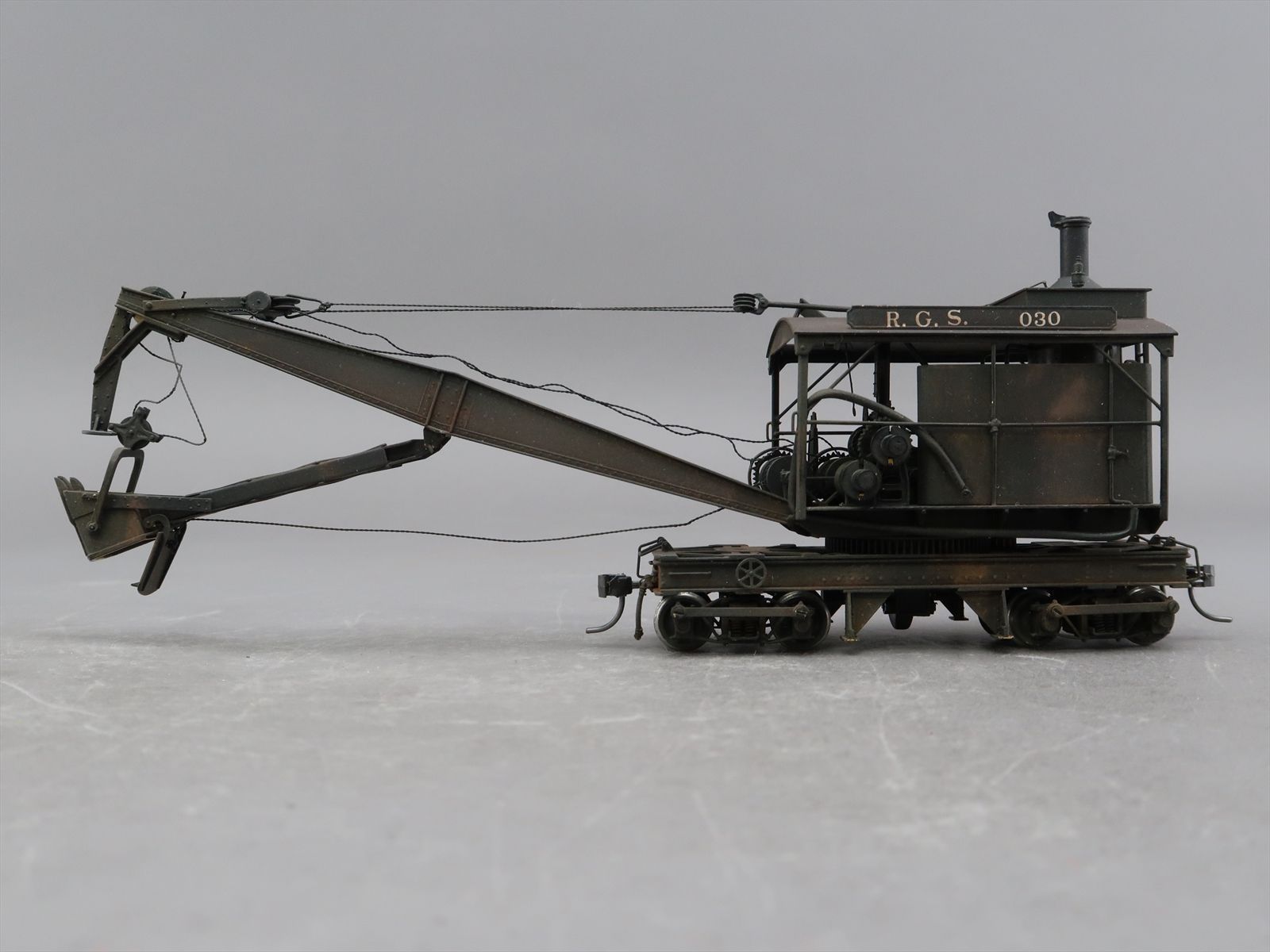 S Brass Model - OMI 1681 RGS Rio Grande Southern American Hoist Ditcher ...