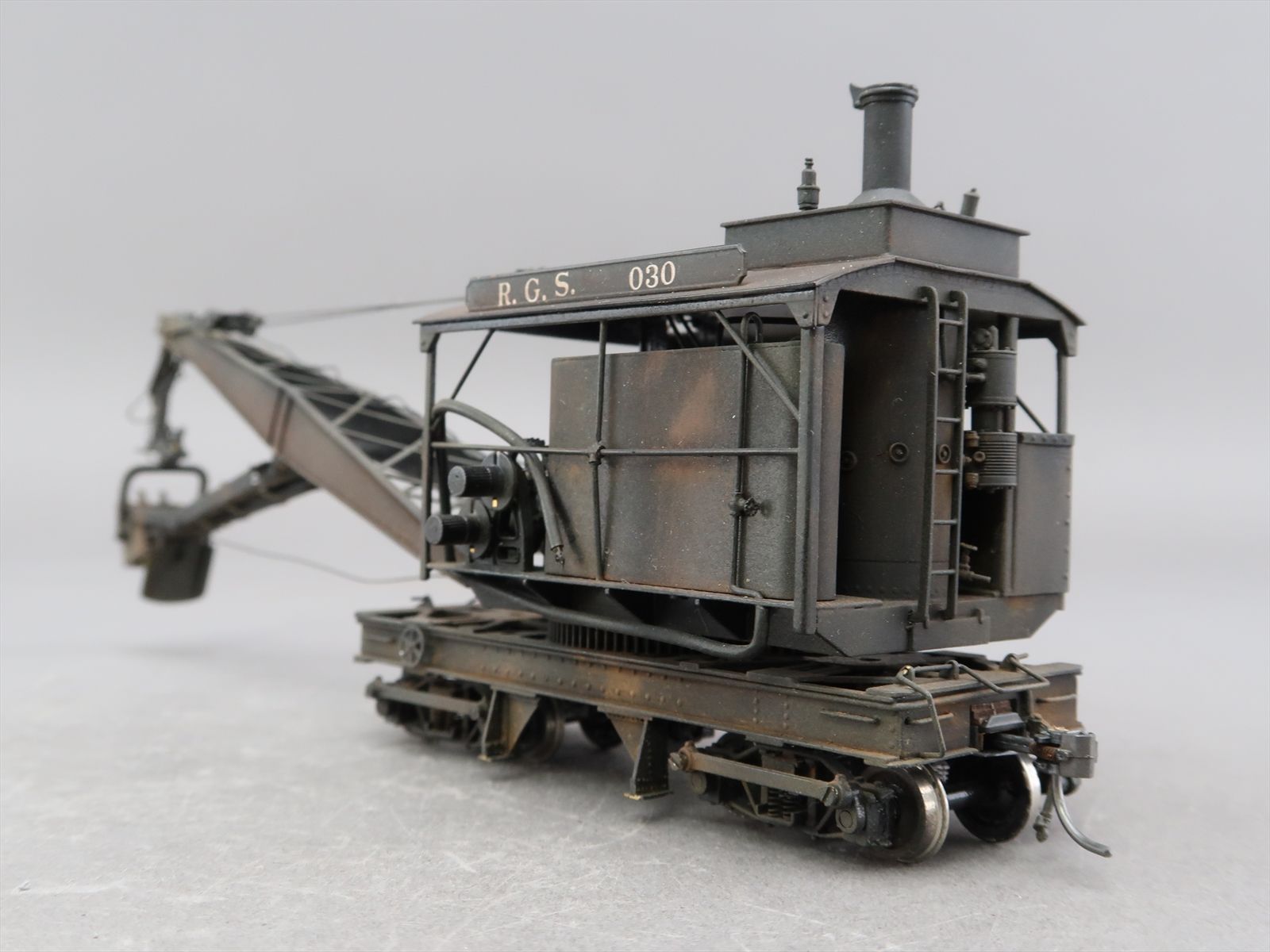 S Brass Model - OMI 1681 RGS Rio Grande Southern American Hoist Ditcher ...