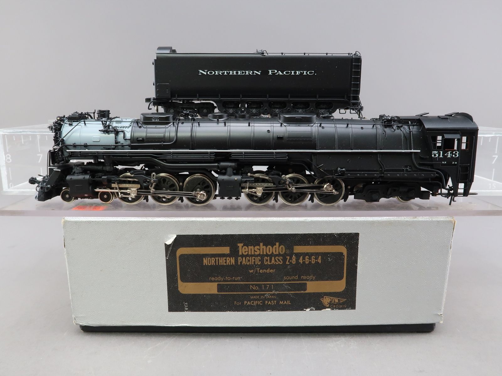 HO Brass Model - PFM 171 NP Northern Pacific Z-8 Challenger 4-6-6-4 ...