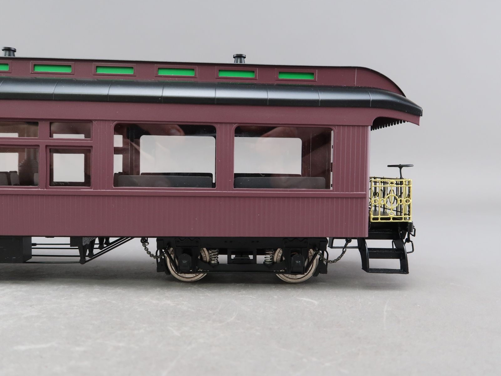 O Brass Model - BCM Beaver Creek Oltime Business Car Maroon - F/P - 1995 Run - Samhongsa