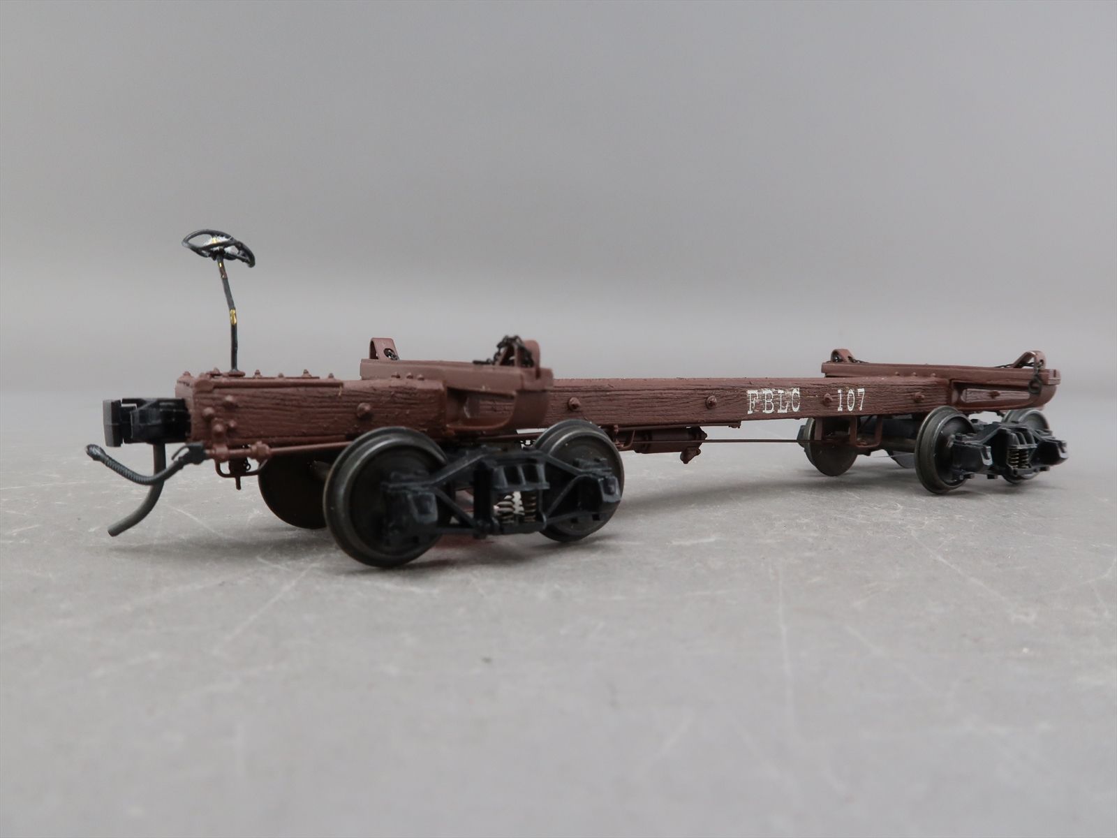 O Brass Model - BCM Beaver Creek FBLC 38' Skeleton Log Car - Custom ...