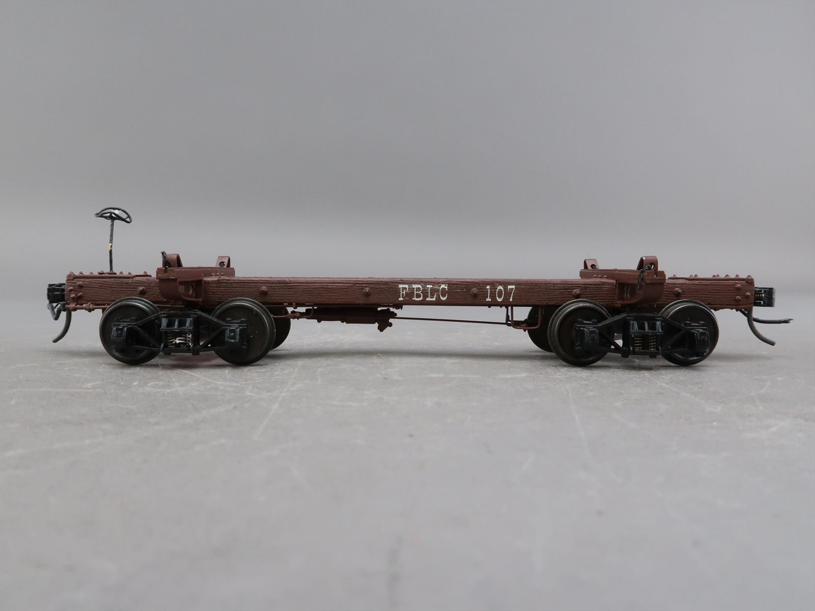 O Brass Model - BCM Beaver Creek FBLC 38' Skeleton Log Car - Custom ...