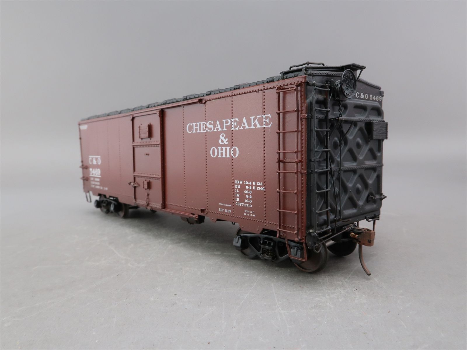 O Brass Model - RYM Rich Yoder 2605113 C&O Chesapeake & Ohio 40' Steel ...