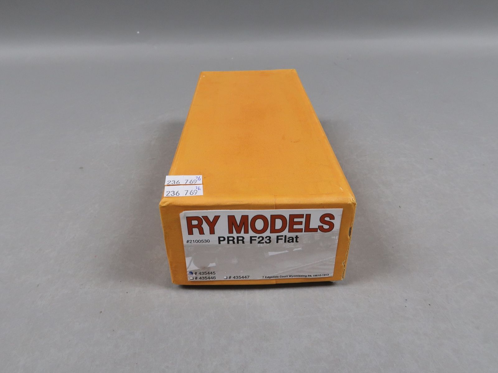 O Brass Model - RYM Rich Yoder 2106427 + 2100530 PRR Pennsylvania 2 F22 ...