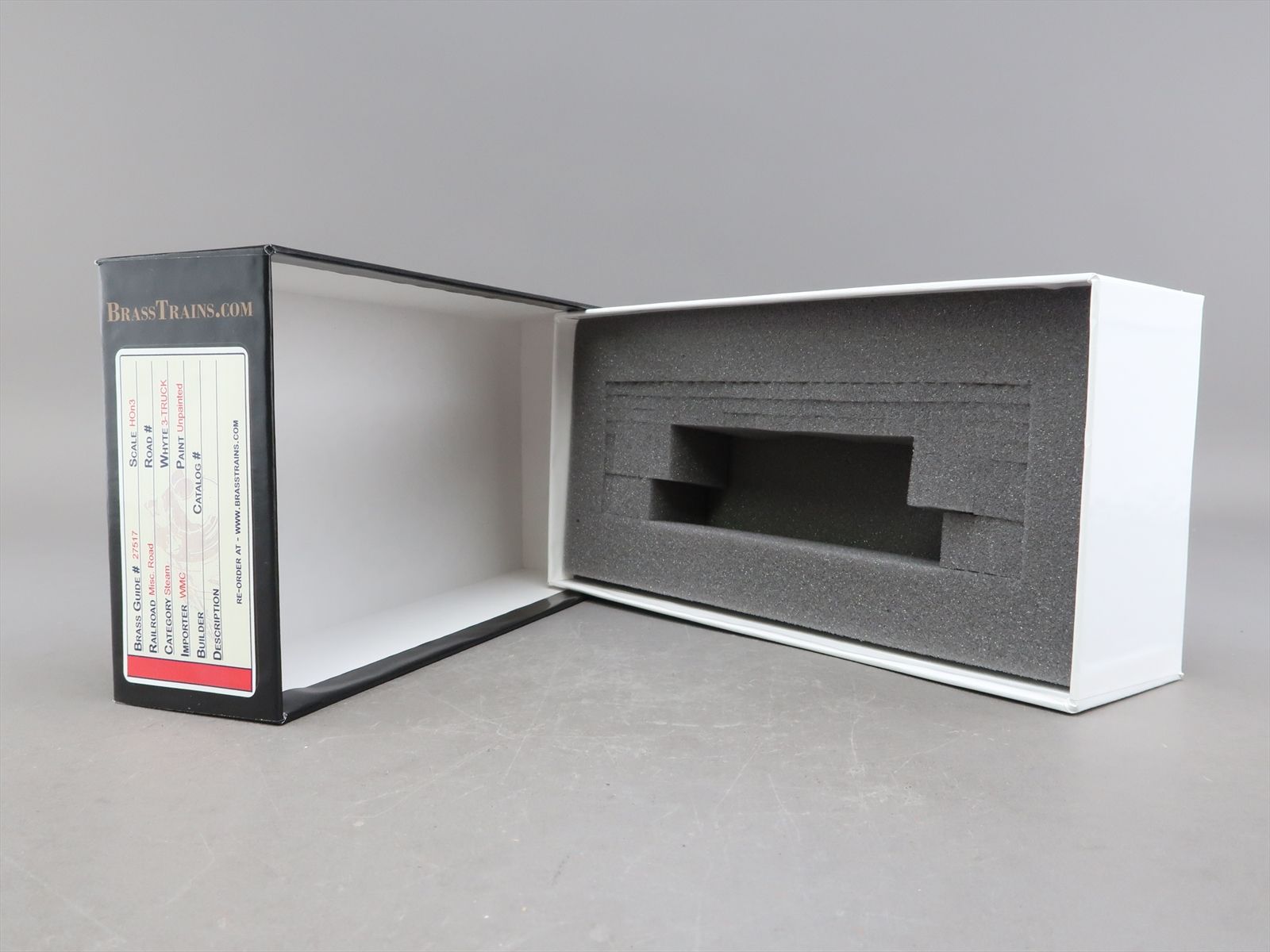 HO Brass Model - WMC MO-272 WSLC Westside Lumber Co 3-Truck Class C Shay - Unpainted - BT ...