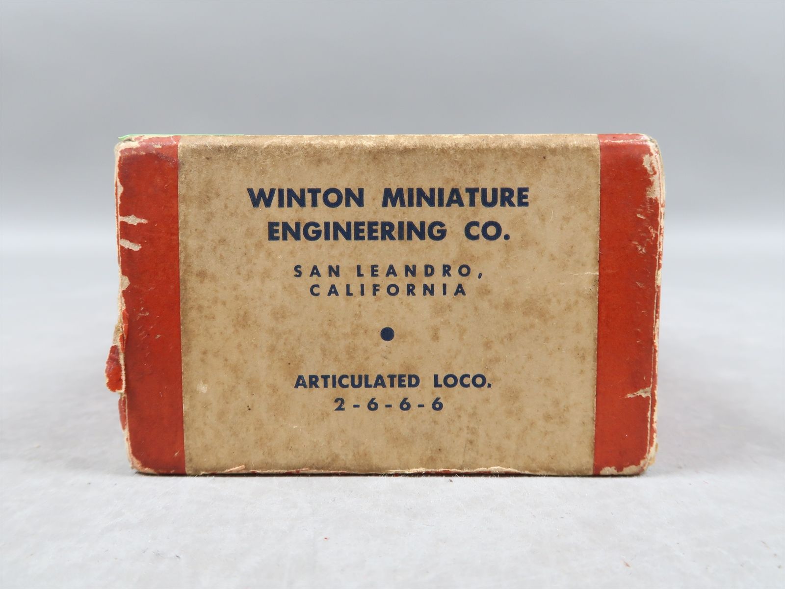 HO Brass Kit - Winton Miniature Engineering 2-6-6-6 Allegheny - Unbuilt