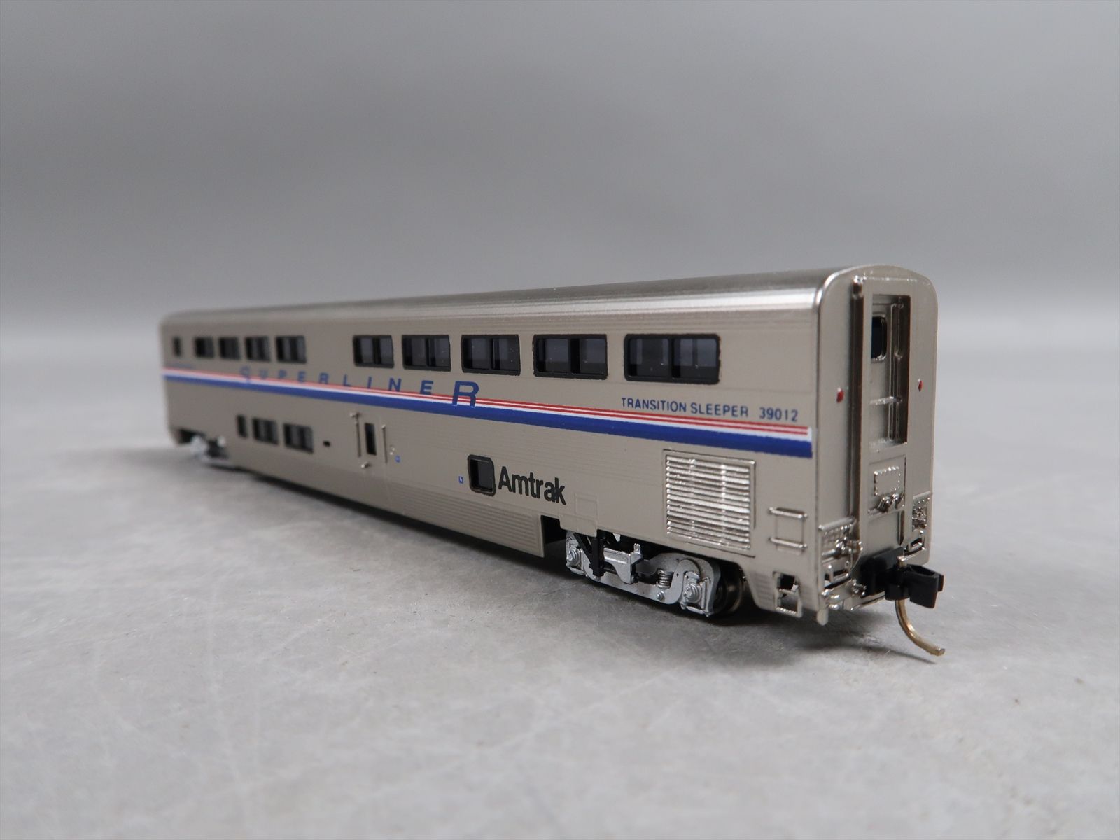 N Brass Model - OMI 2837.1 Amtrak Superliner II 9 Piece Set P42DC ...