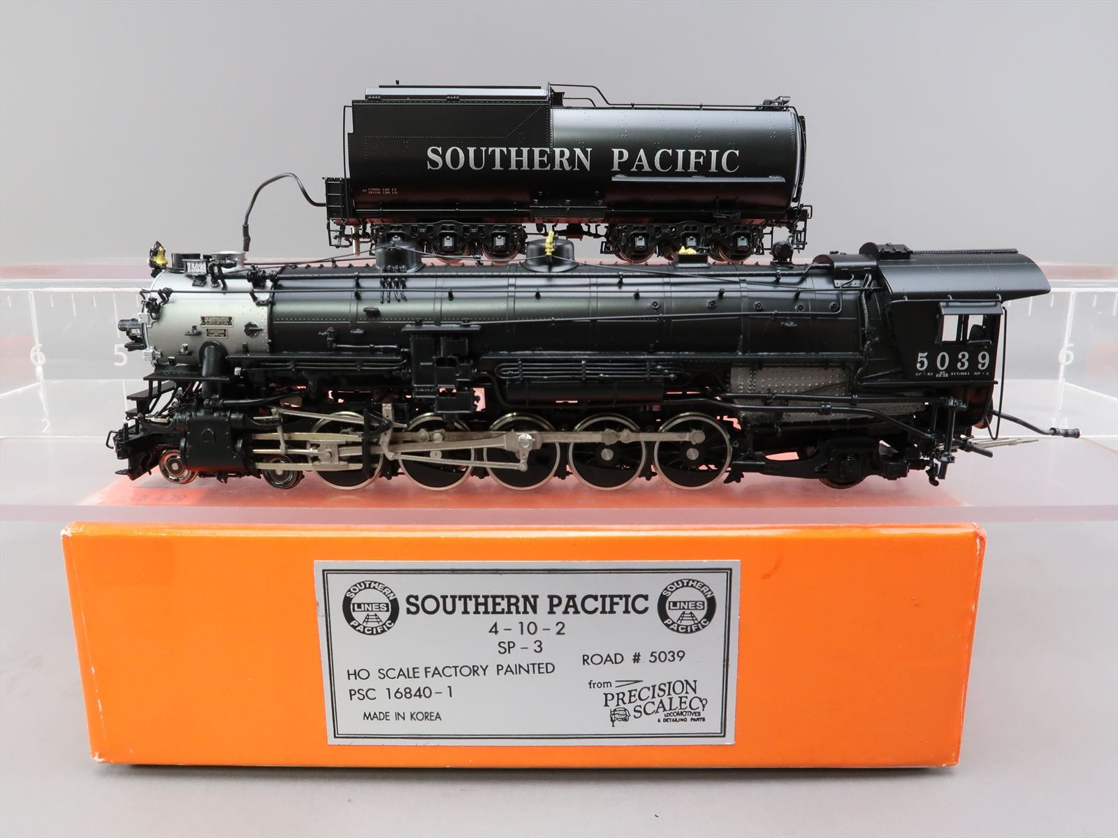 HO Brass Model - PSC 16840-1 SP Southern Pacific SP-3 4-10-2 #5039 - F ...