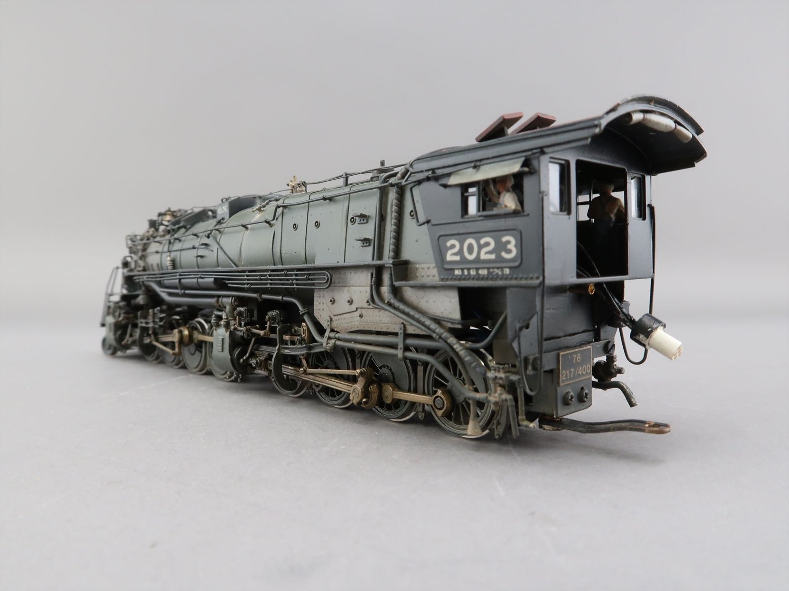 HO Brass Model - PFM GN Great Northern N-3 2-8-8-0 #2023 - Pro Paint ...
