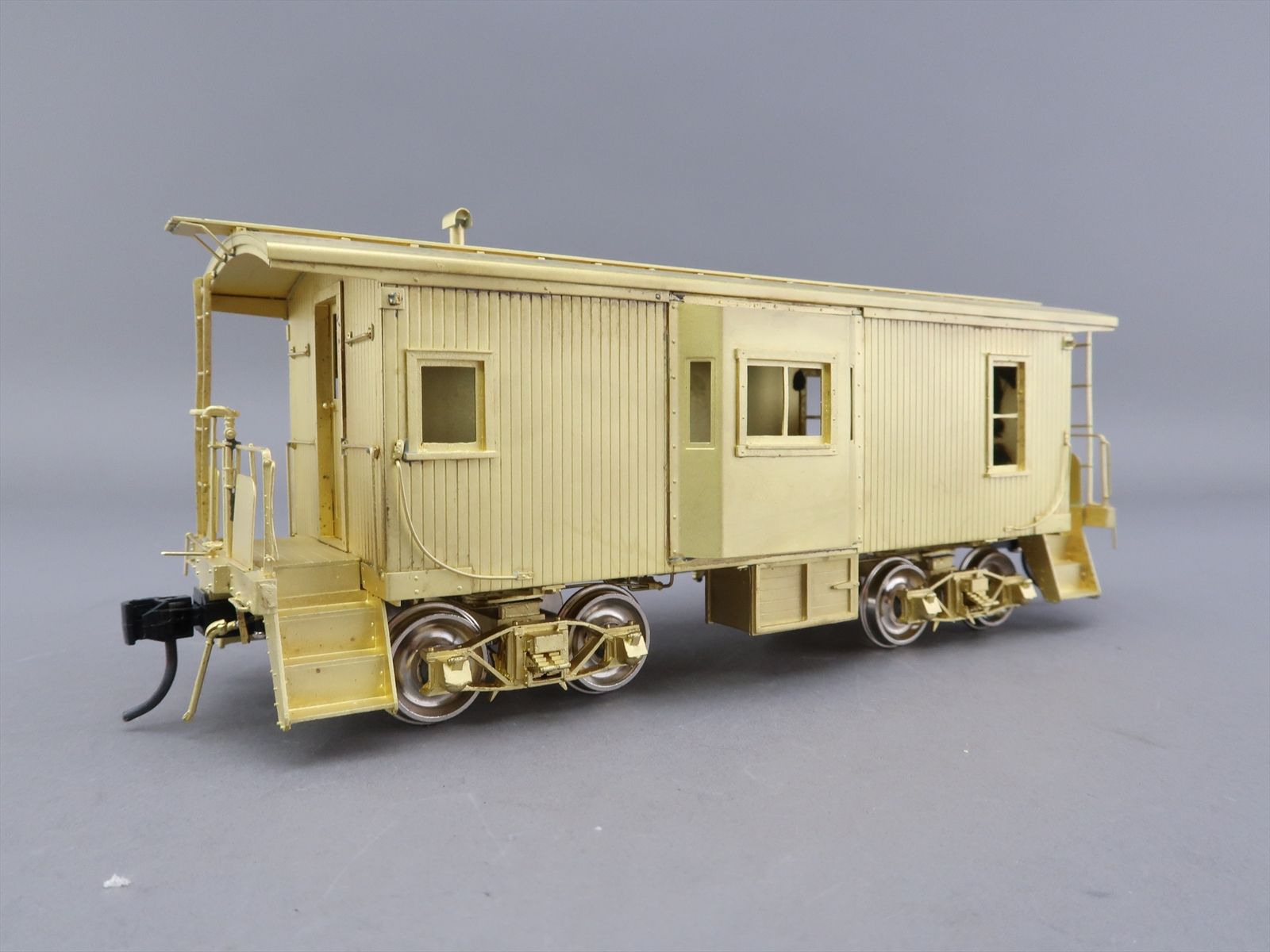 O Brass Model - TCW Car Works ITC Illinois Terminal Co. Wood Bay Window Caboose 900 Series ...
