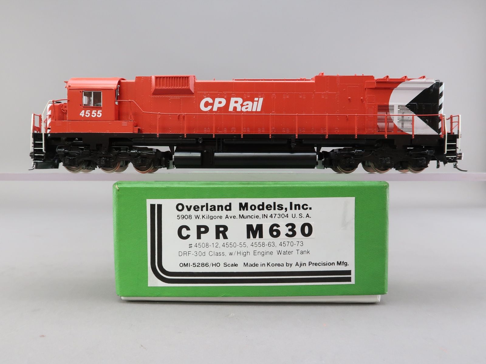 HO Brass Model - OMI 5286 CP CPR Canadian Pacific M630 DRF-30d High Engine Water Tank #4555 ...