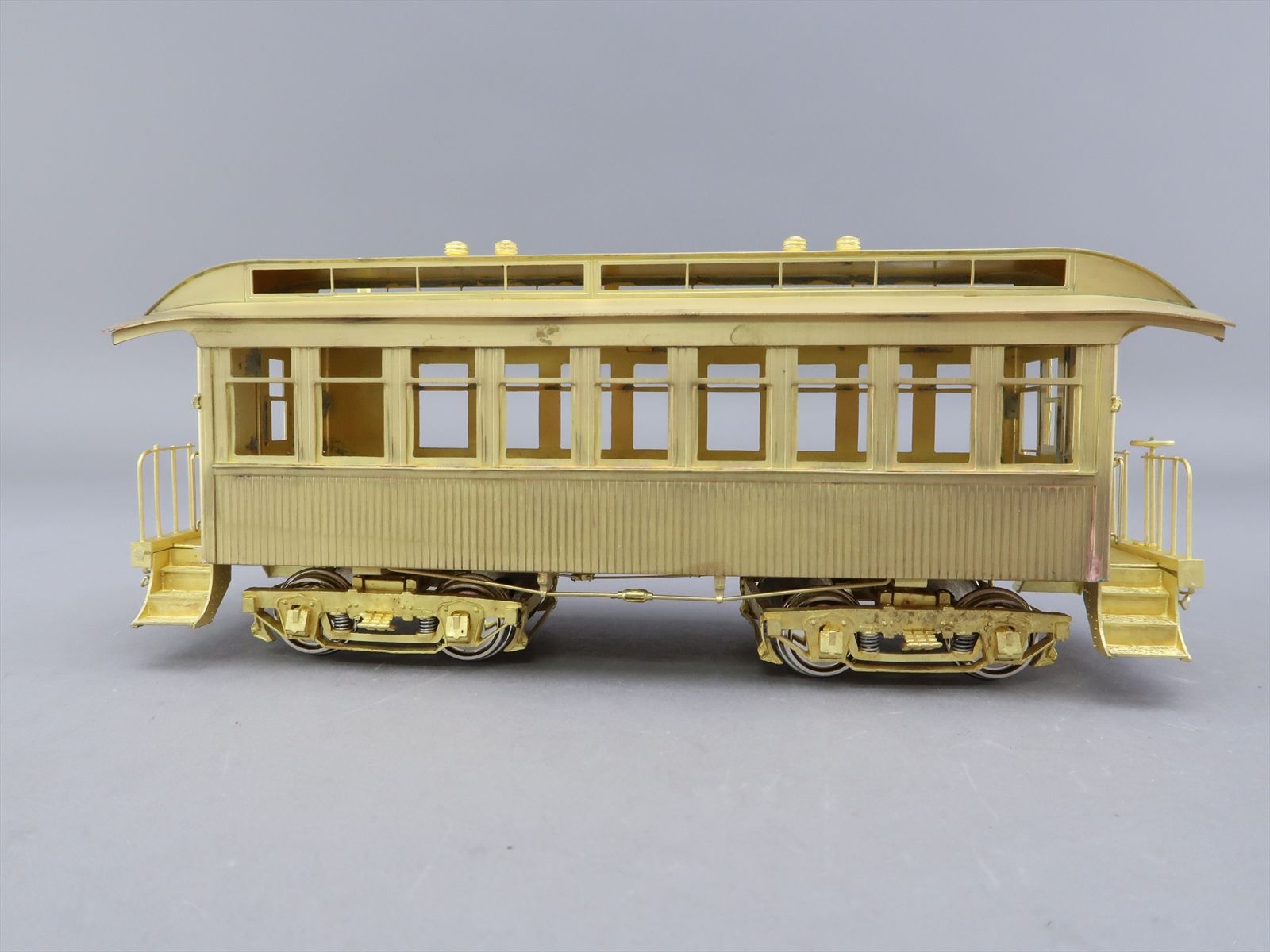 O Brass Model - TCW Car Works Sierra Railroad Coach #5 + Combine #6 ...