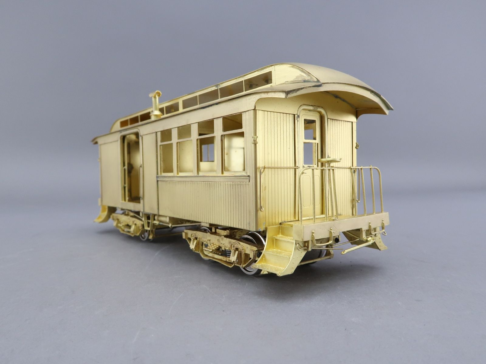 O Brass Model - TCW Car Works Sierra Railroad Coach #5 + Combine #6 ...