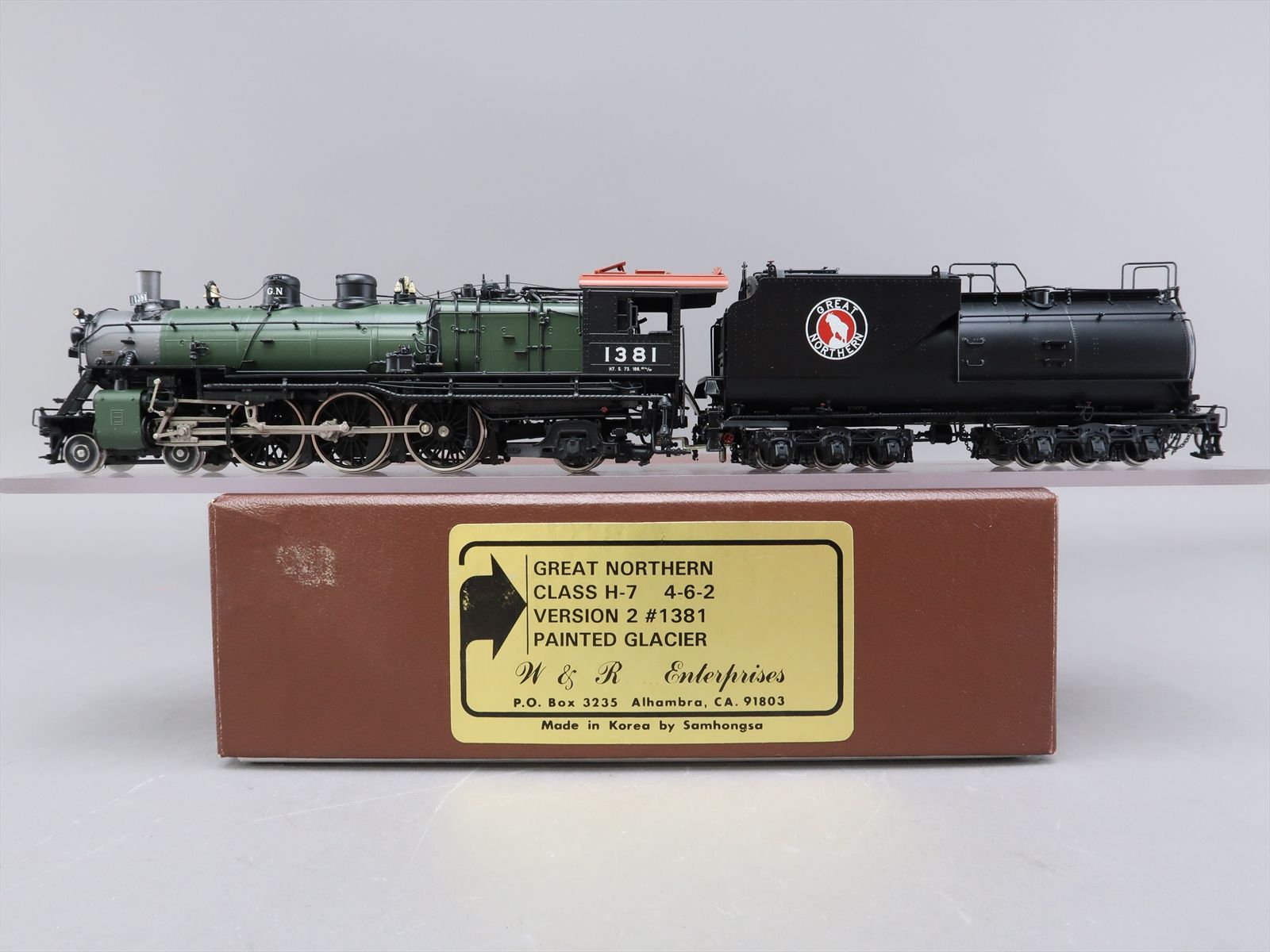 HO Brass Model - W&R GN Great Northern H-7 4-6-2 Version 2 Glacier Park ...
