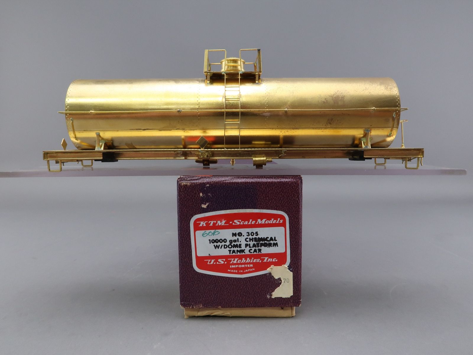 O Brass Model - USH US Hobbies 305 10,000 Gallon Chemical Tank Car ...