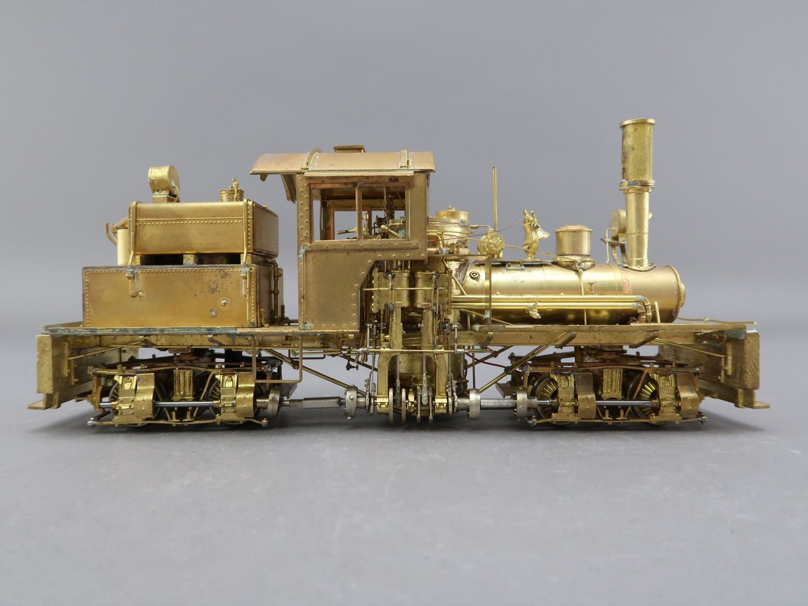 On3 Brass Model - PSC Mich-Cal Michigan - California 2-Truck Shay #2 ...