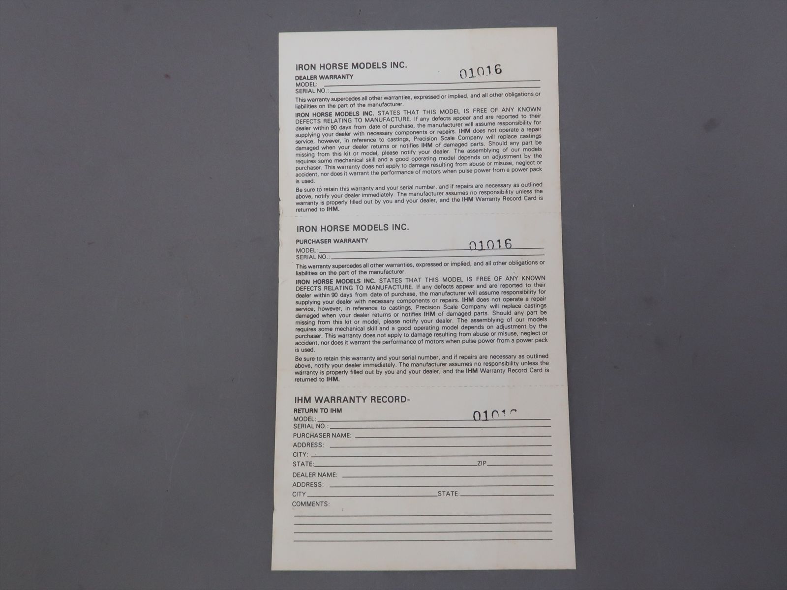 On3 Brass Model - PSC Mich-Cal Michigan - California 2-Truck Shay #2 ...