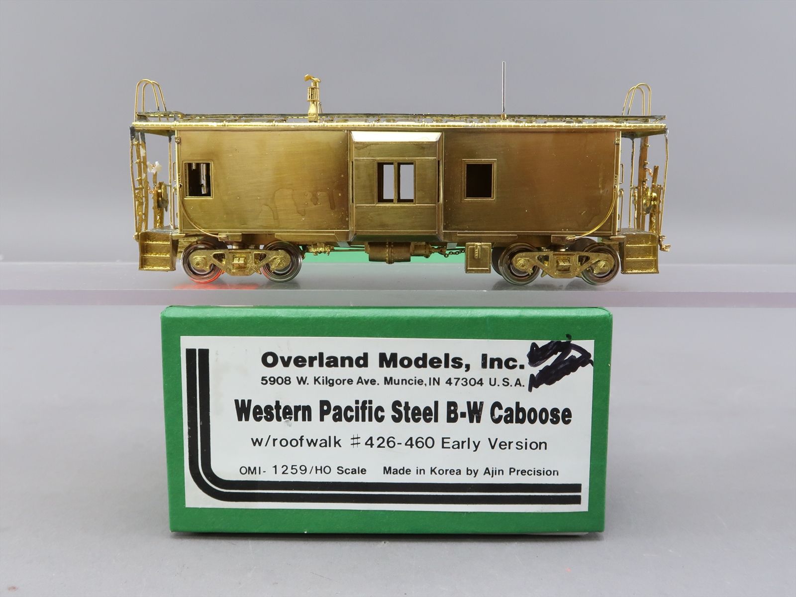 HO Brass Model - OMI 1259 Overland Models WP Western Pacific B-W ...