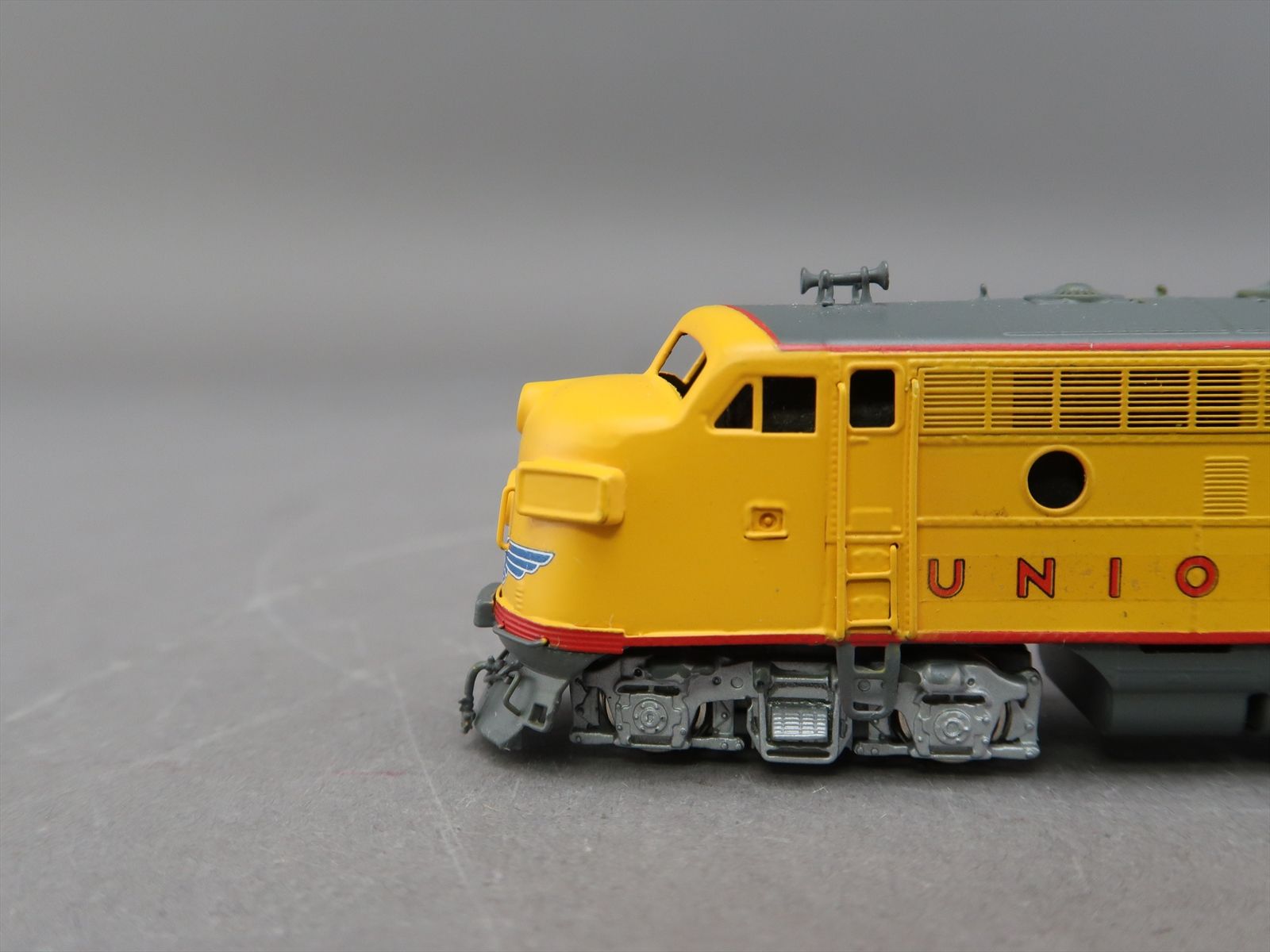N Brass Model - Hallmark UP Union Pacific F7A/B Yellow & Gray - F/P ...