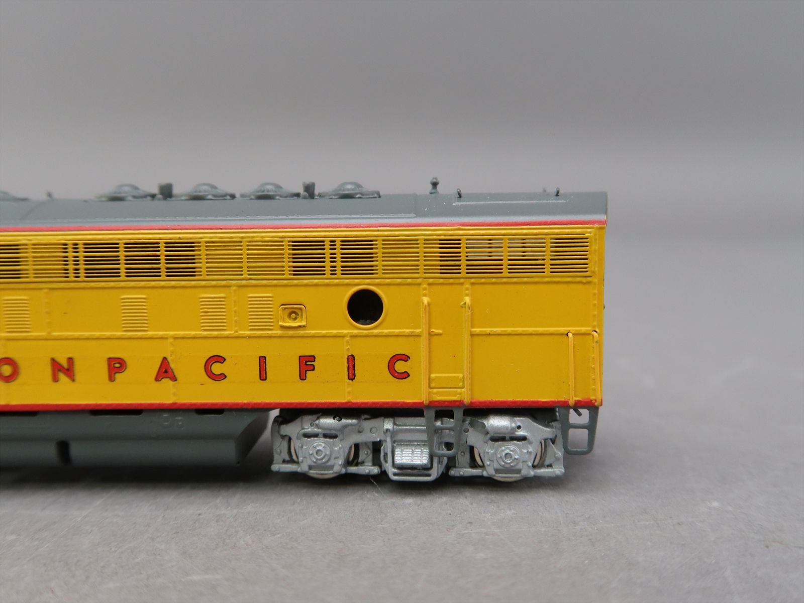 N Brass Model - Hallmark UP Union Pacific F7A/B Yellow & Gray - F/P ...