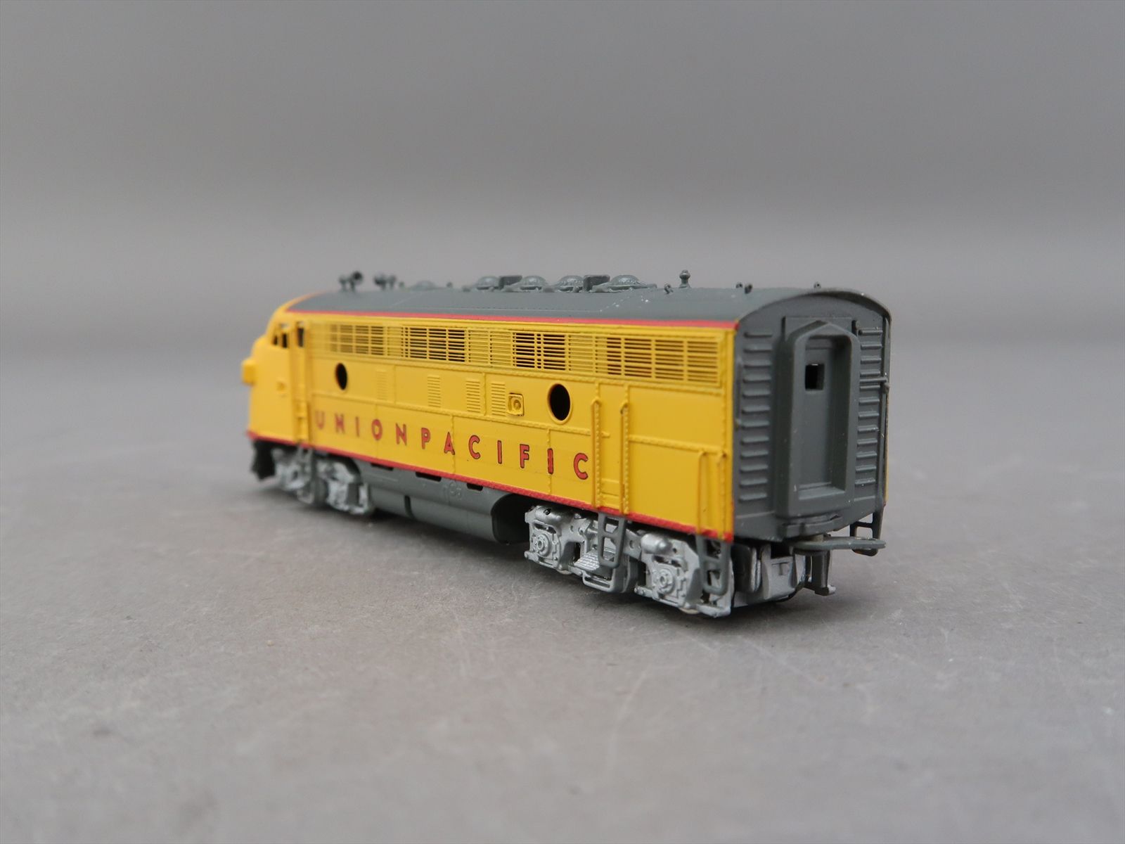 N Brass Model - Hallmark UP Union Pacific F7A/B Yellow & Gray - F/P ...