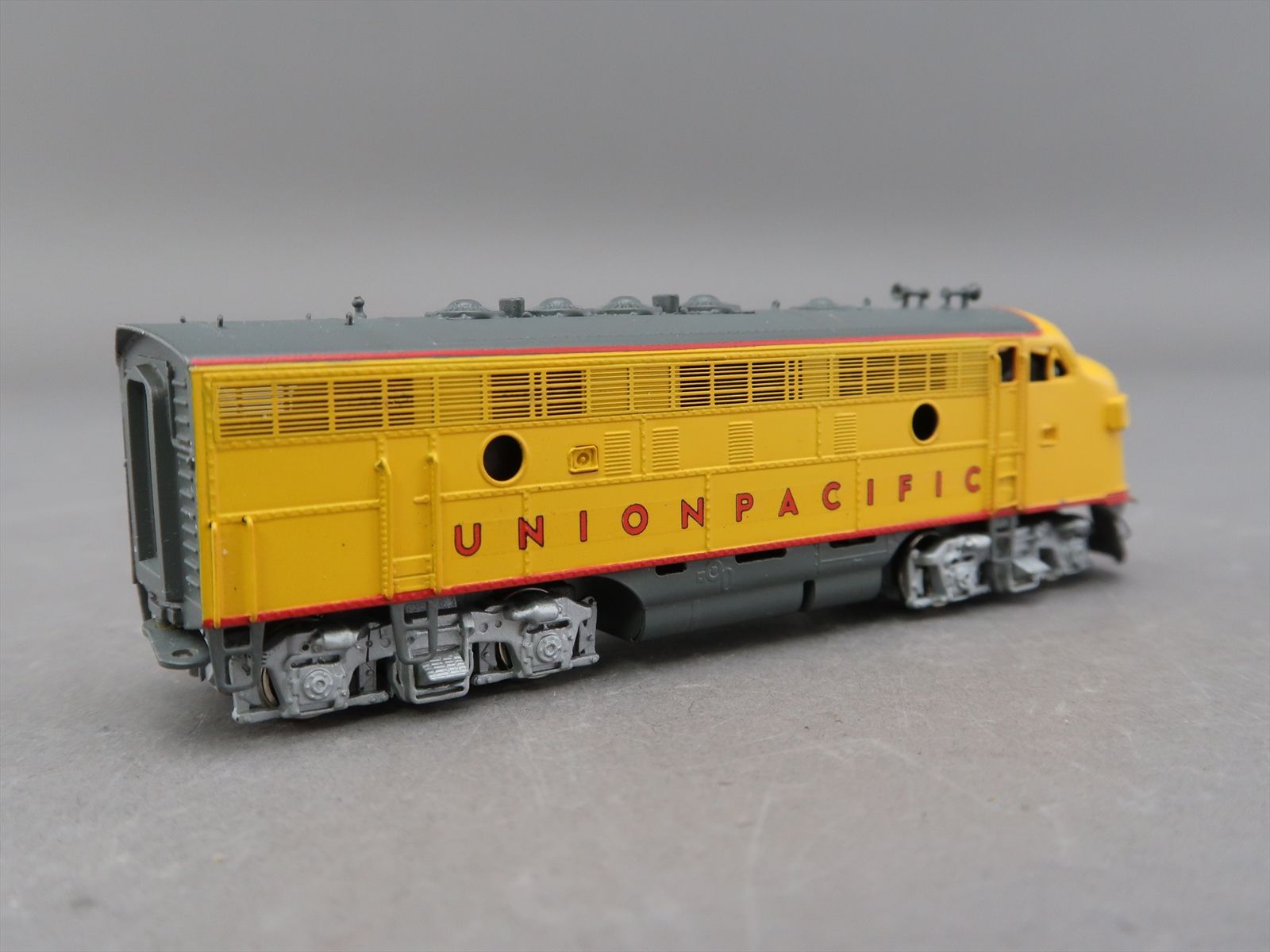N Brass Model - Hallmark UP Union Pacific F7A/B Yellow & Gray - F/P ...