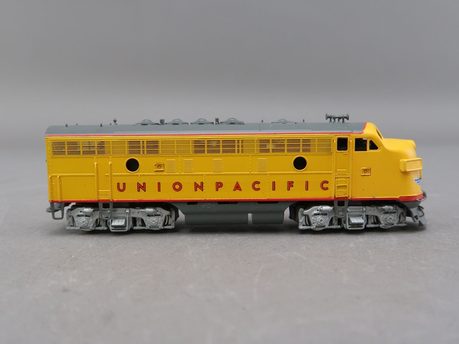 N Brass Model - Hallmark UP Union Pacific F7A/B Yellow & Gray - F/P ...