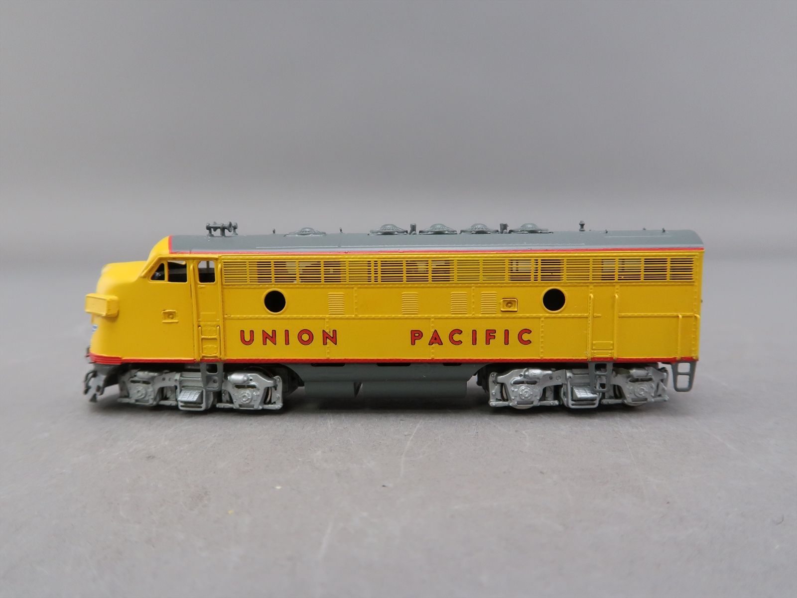 N Brass Model - Hallmark UP Union Pacific F7A/B Yellow & Gray - F/P ...