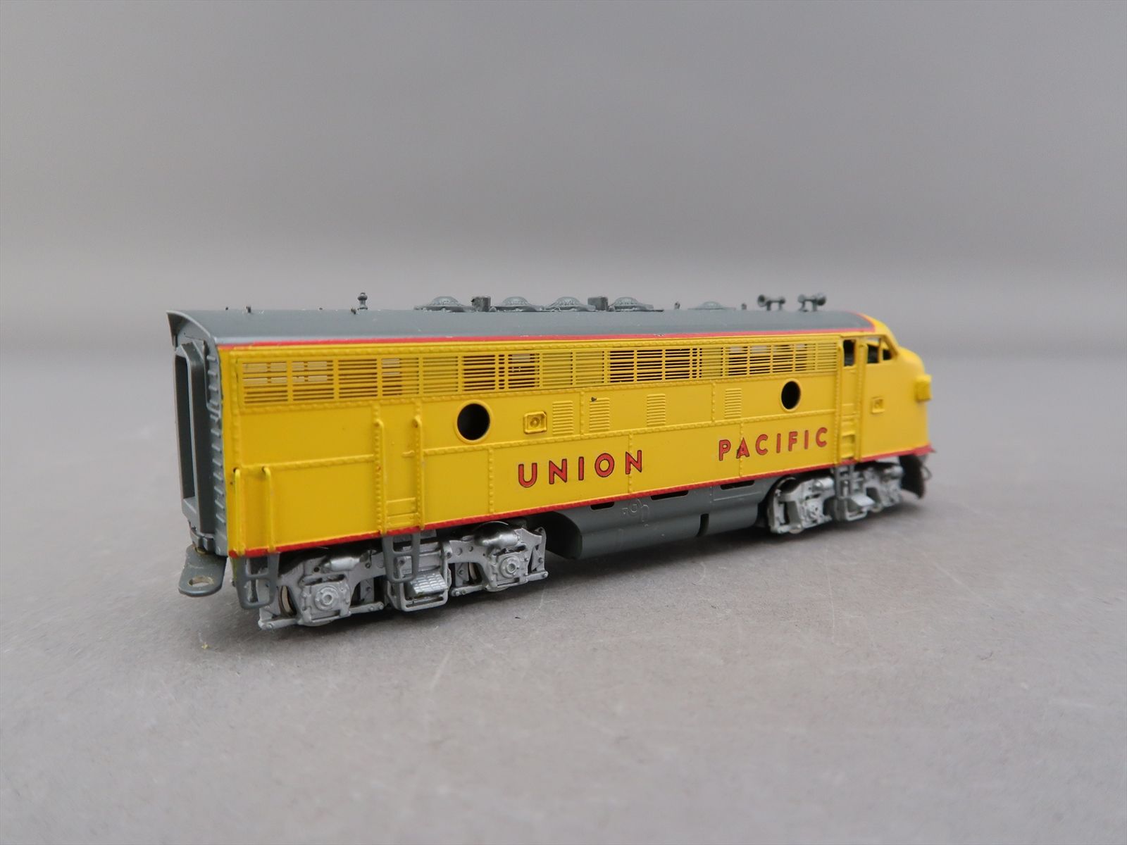 N Brass Model - Hallmark UP Union Pacific F7A/B Yellow & Gray - F/P ...