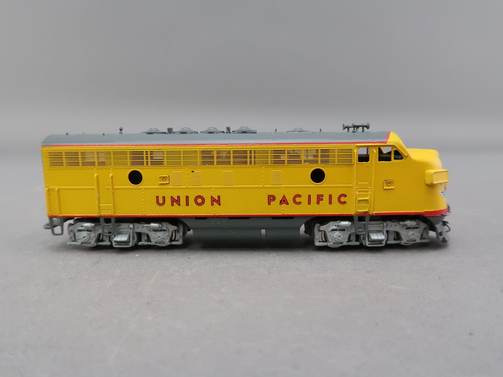 N Brass Model - Hallmark UP Union Pacific F7A/B Yellow & Gray - F/P ...