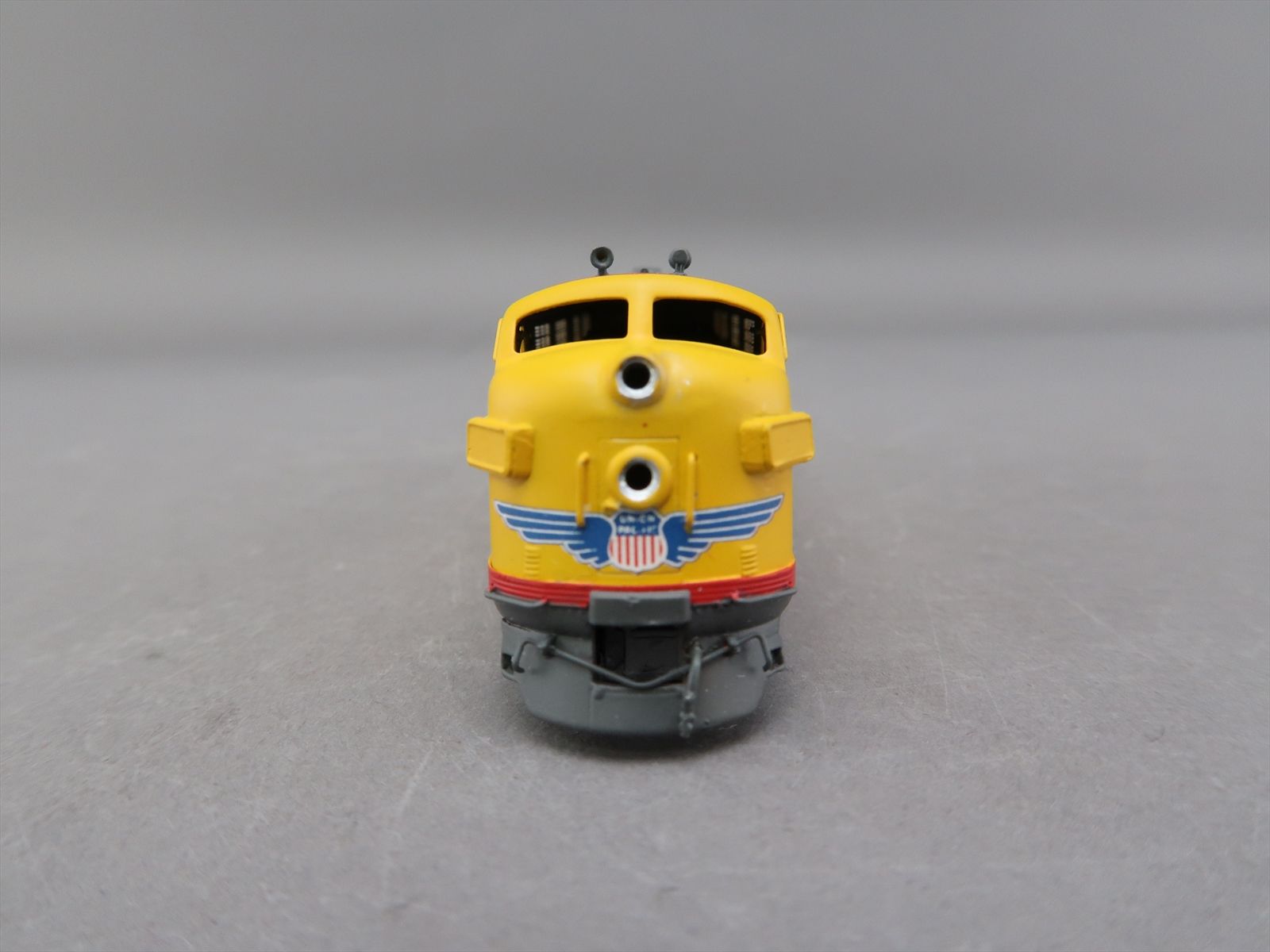 N Brass Model - Hallmark UP Union Pacific F7A/B Yellow & Gray - F/P ...