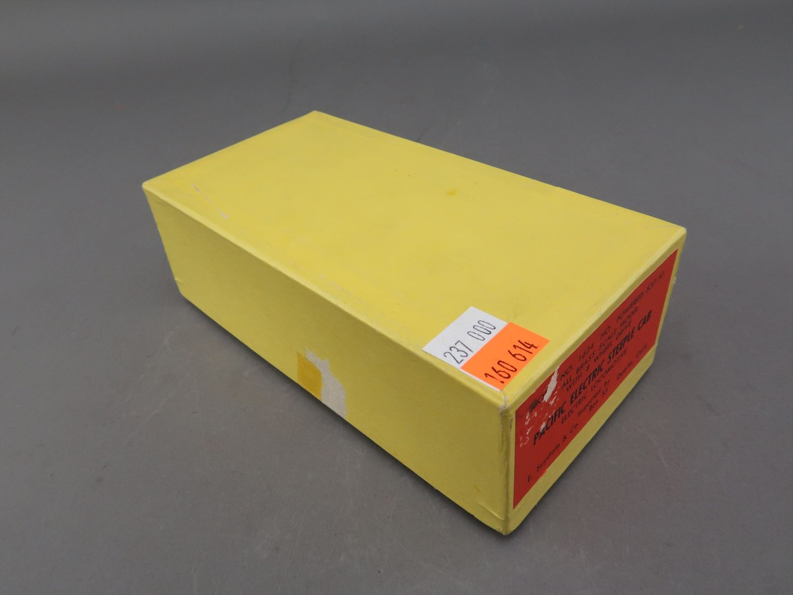 HO Brass Model - Suydam 1624 PE Pacific Electric Steeple Cab 8 Wheel ...