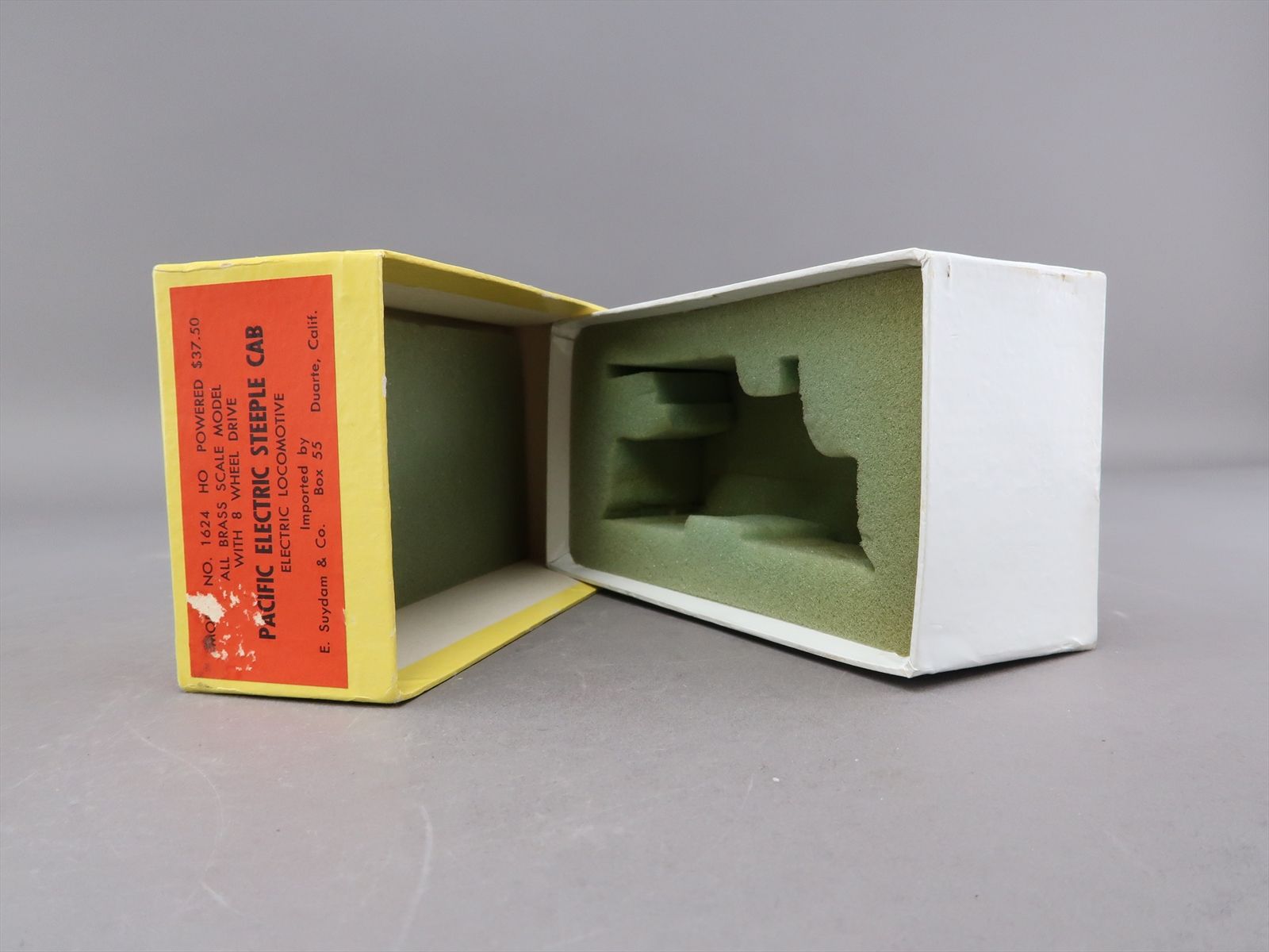 HO Brass Model - Suydam 1624 PE Pacific Electric Steeple Cab 8 Wheel ...