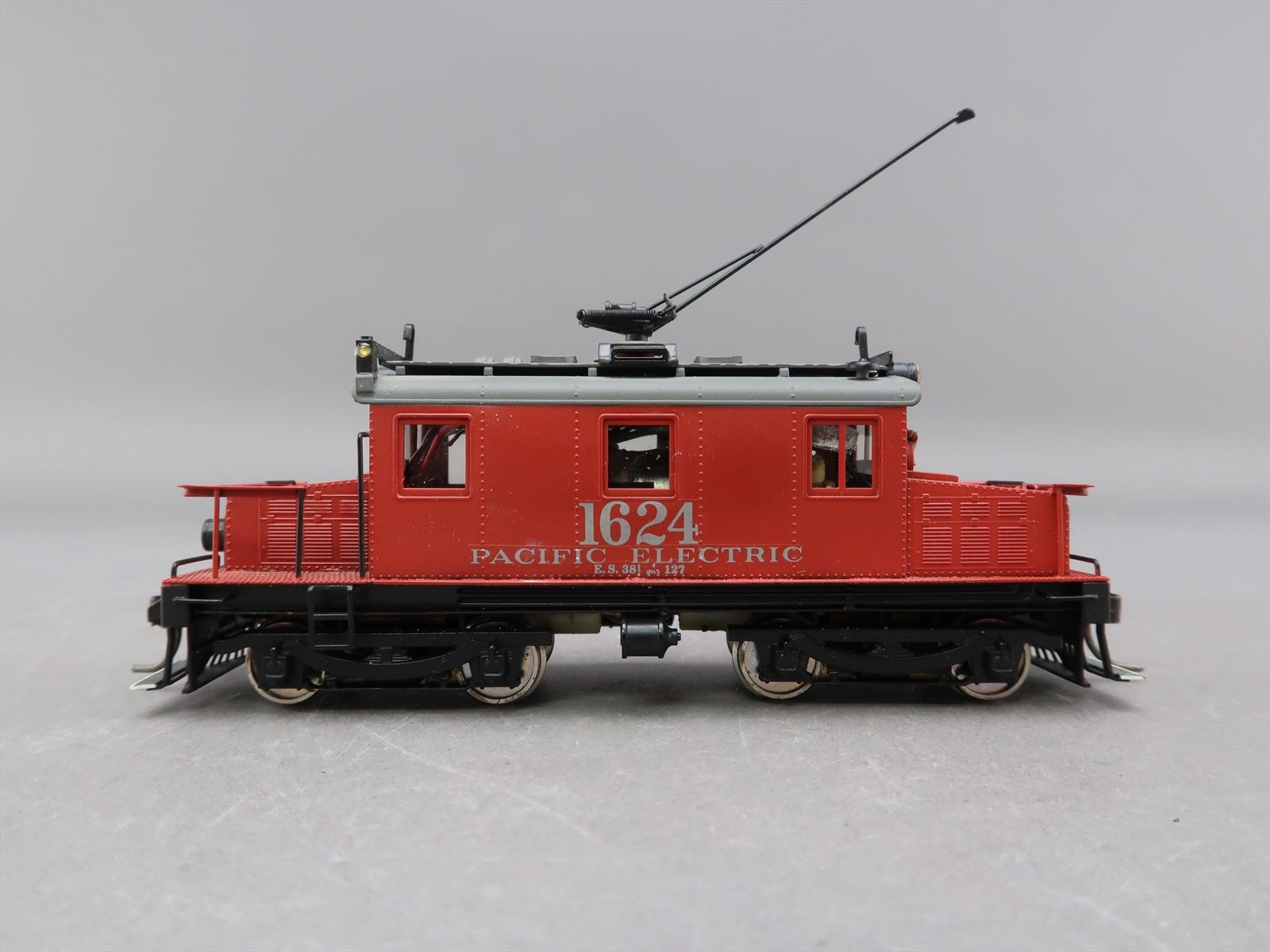 HO Brass Model - Suydam 1624 PE Pacific Electric Steeple Cab 8 Wheel ...