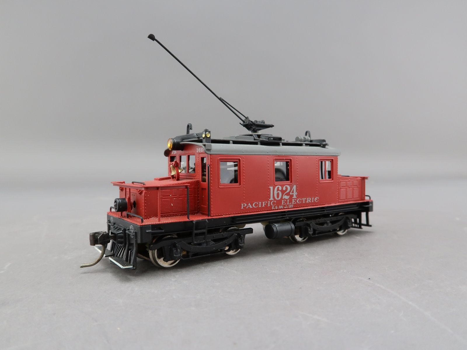 HO Brass Model - Suydam 1624 PE Pacific Electric Steeple Cab 8 Wheel ...