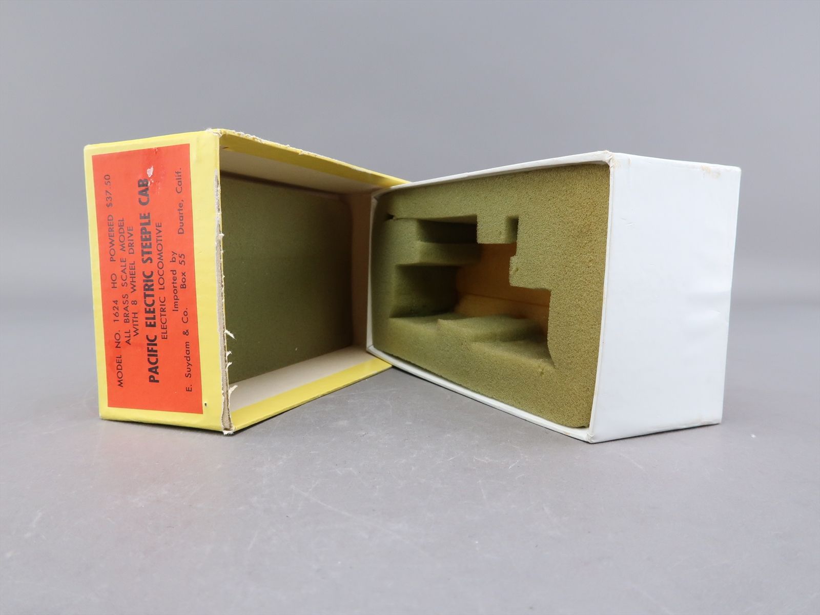 HO Brass Model - Suydam 1624 PE Pacific Electric Steeple Cab 8 Wheel ...