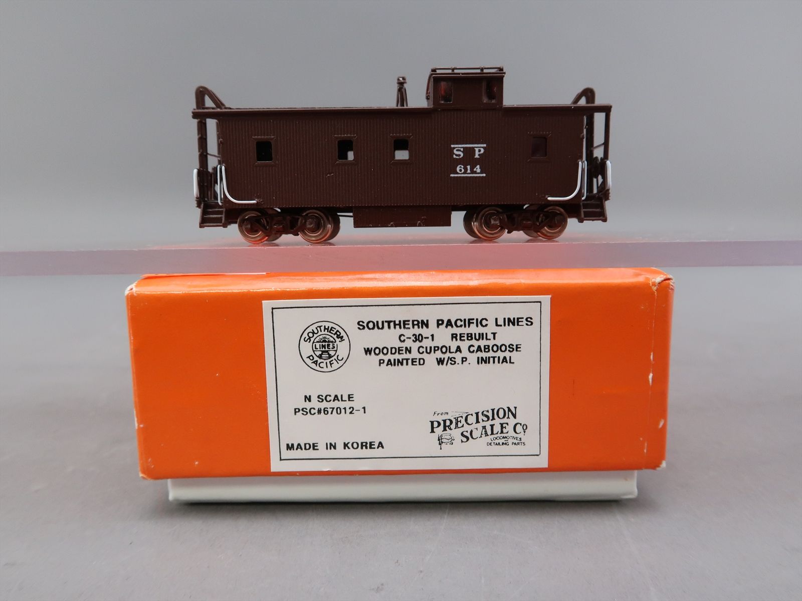 N Brass Model - PSC 67012-1 SP Southern Pacific C-30-1 Rebuilt Wood ...