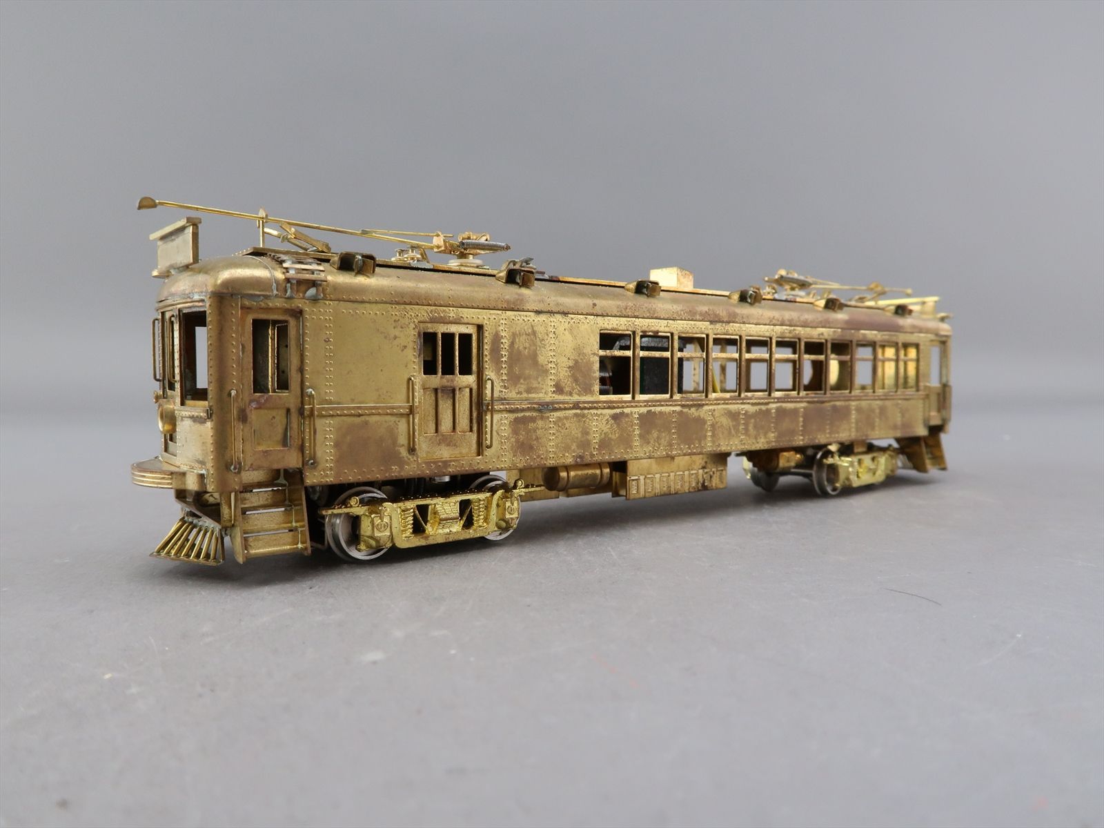 HO Brass Model - Suydam 1370 PE Pacific Electric Interurban Combine ...