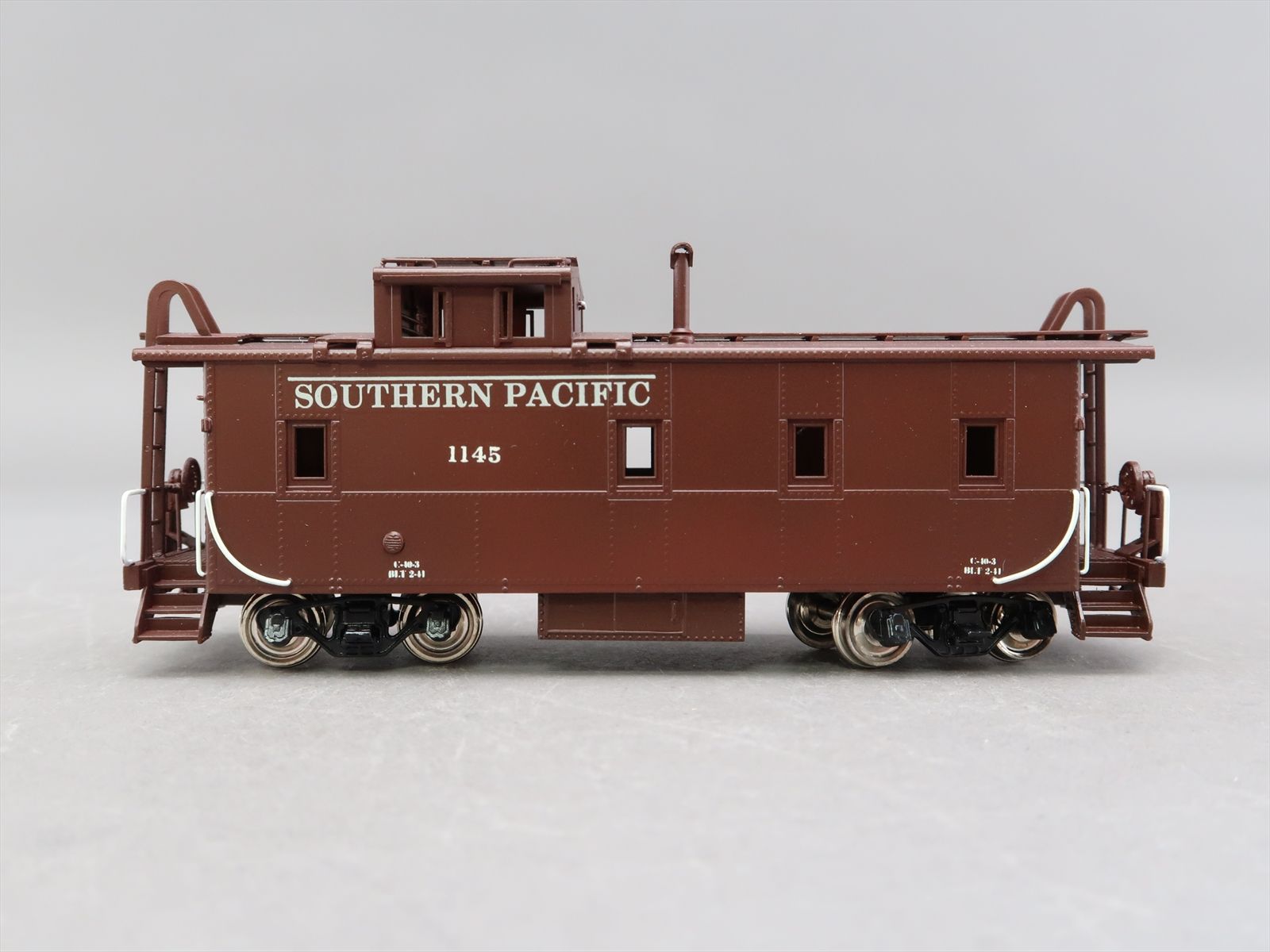 HO Brass Model - PFM SP Southern Pacific C-40-3 Steel Caboose Steam Era ...
