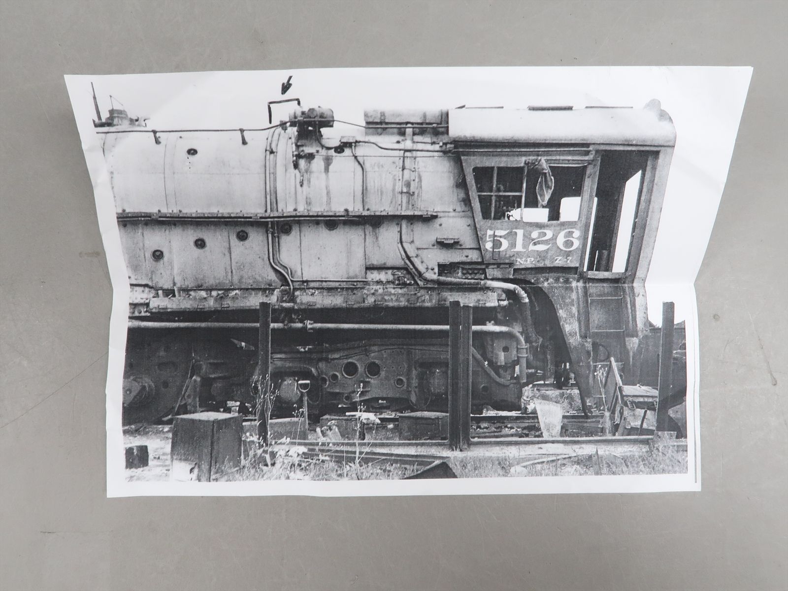 HO Brass Model - PFM Northern Pacific NP Z-7 4-6-6-4 #5121 - F/P - Wood Case + Display - 1995 ...