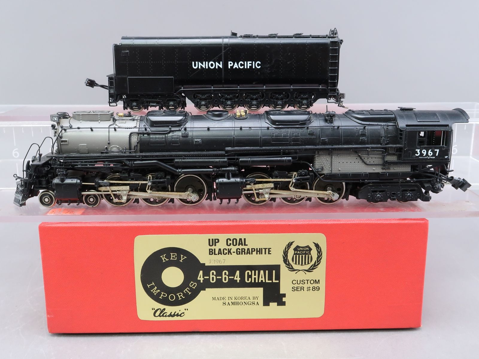 HO Brass Model - Key CS#89 UP Union Pacific 4-6-6-4 Coal Black ...