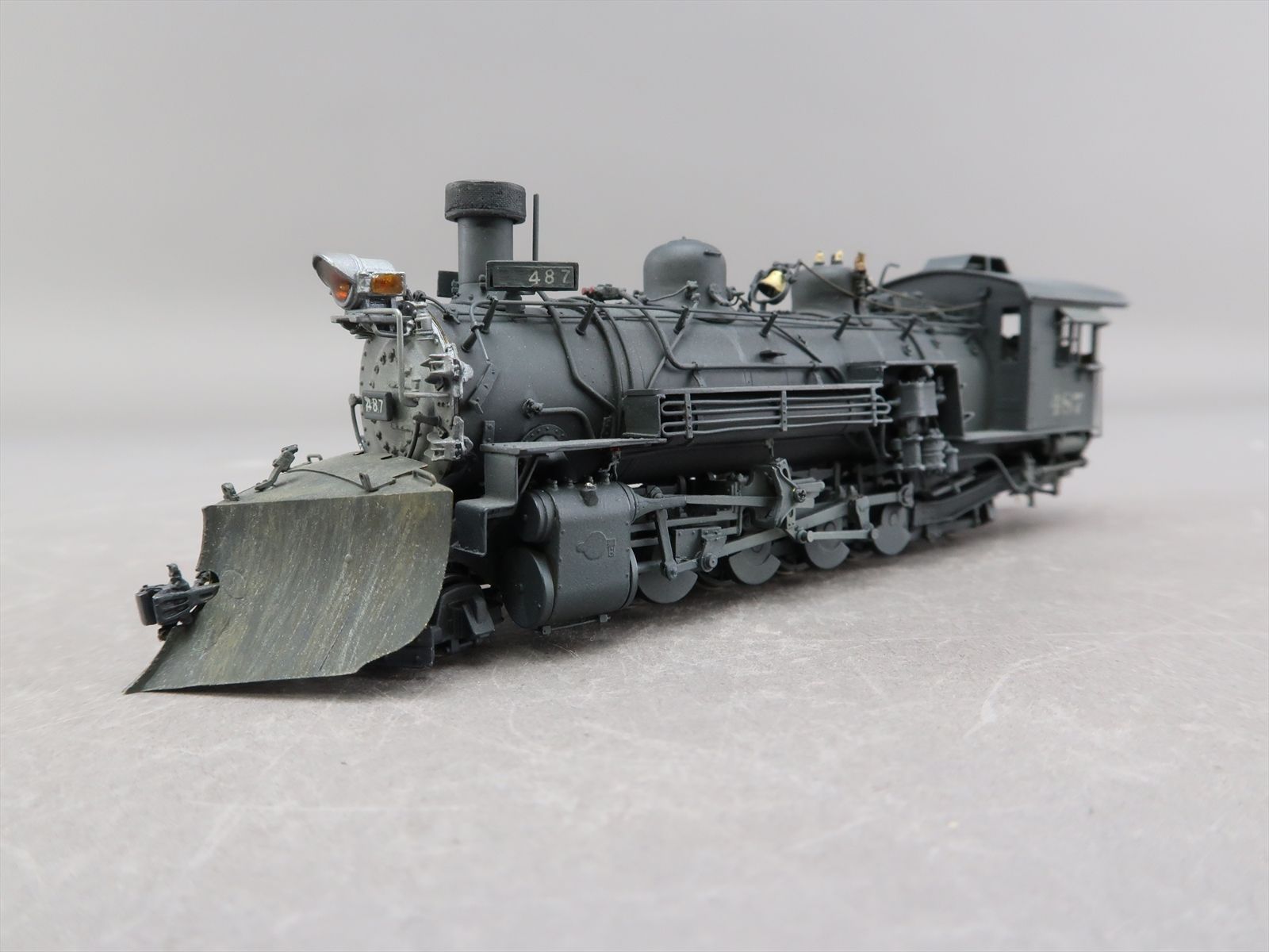 HOn3 Brass Model - OMI 1525 D&RGW Rio Grande K-36 2-8-2 Outside Frame #487 - Custom + Weathered ...