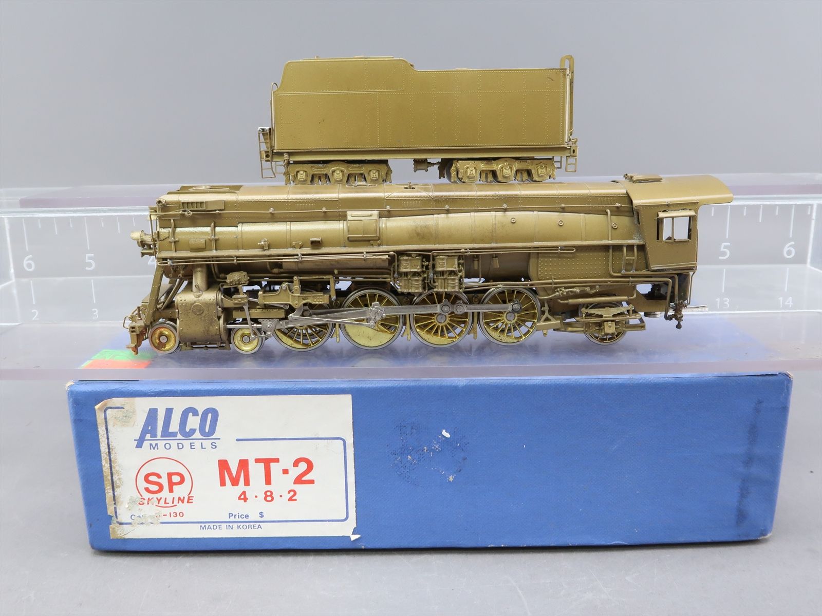 HO Brass Model - Alco S-130 SP Southern Pacific MT-2 4-8-2 w/ Skyline ...