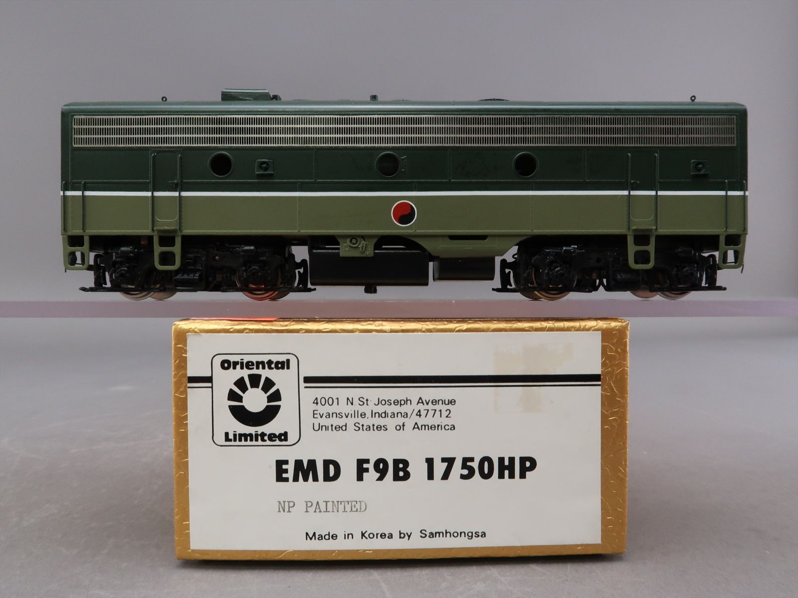 HO Brass Model - Oriental NP Northern Pacific EMD F9 F9B 1750HP - F/P ...