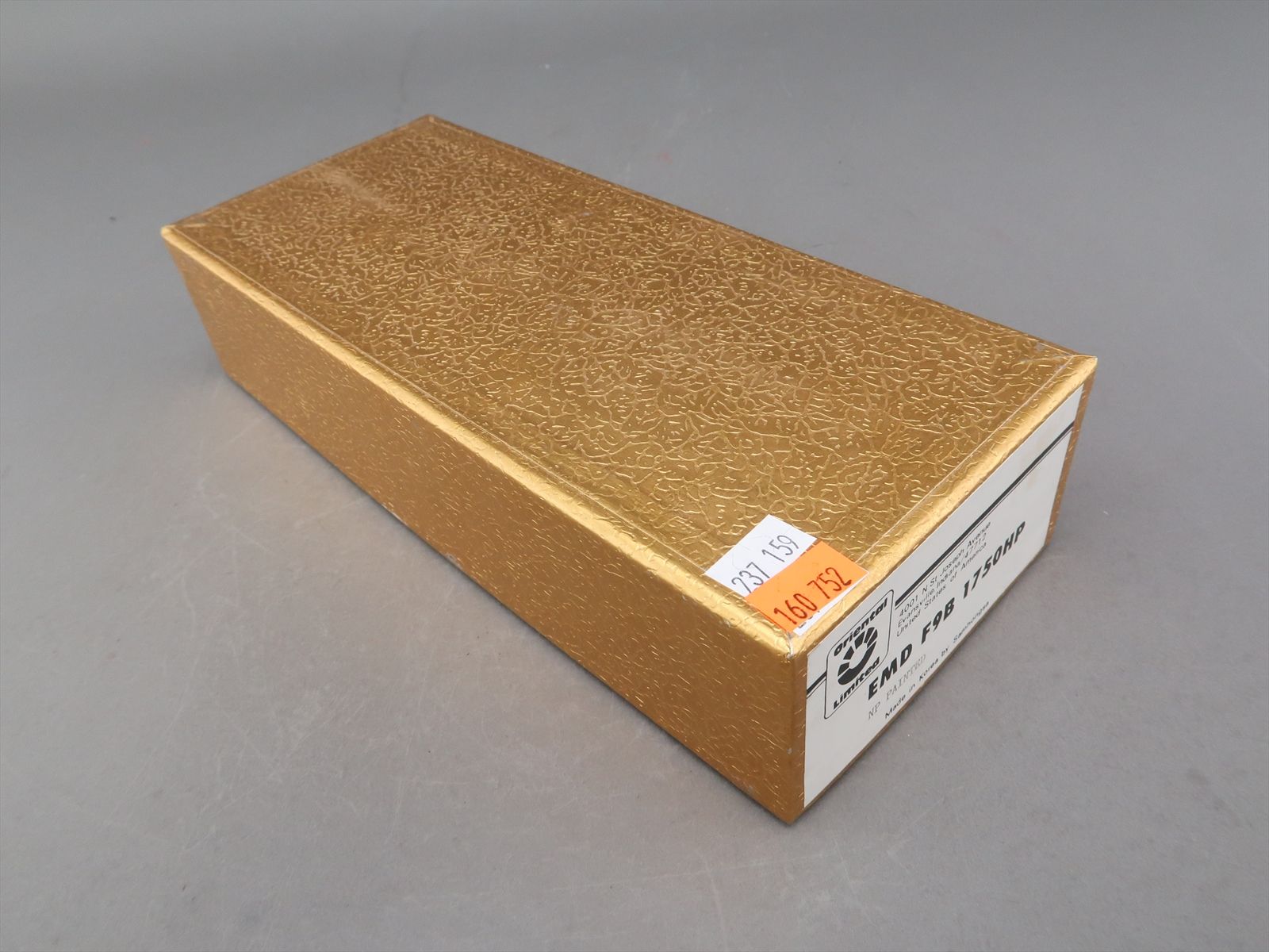 HO Brass Model - Oriental NP Northern Pacific EMD F9 F9B 1750HP - F/P ...