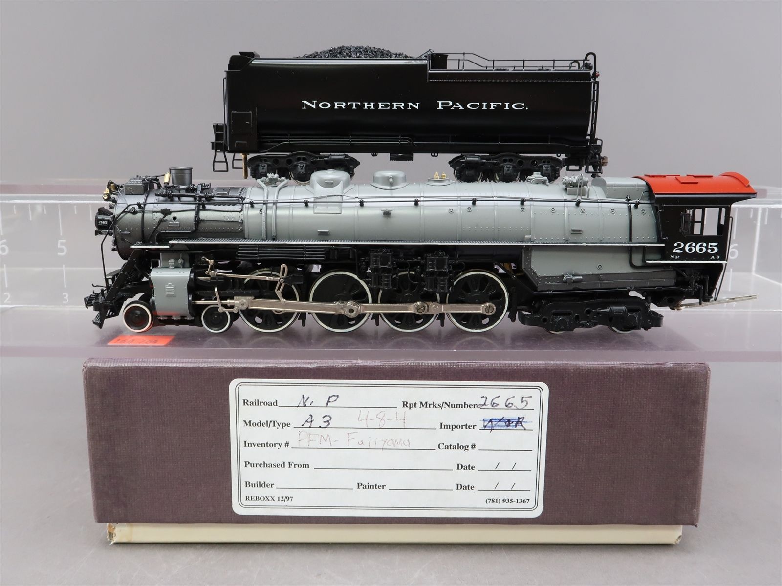 HO Brass Model - PFM NP Northern Pacific A-3 4-8-4 #2665 - Custom ...